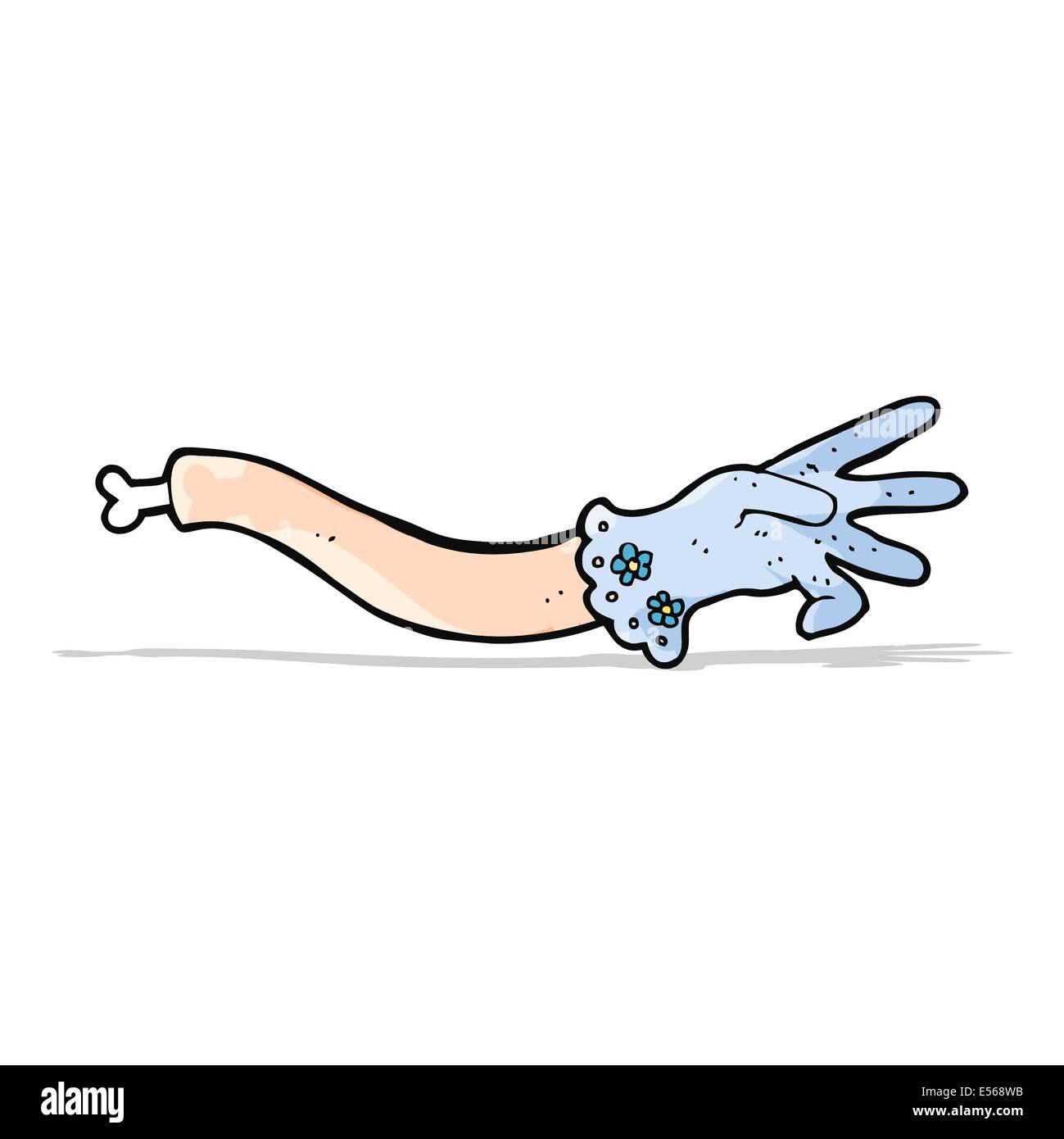 cartoon spooky victorian arm reaching Stock Vector Image & Art - Alamy