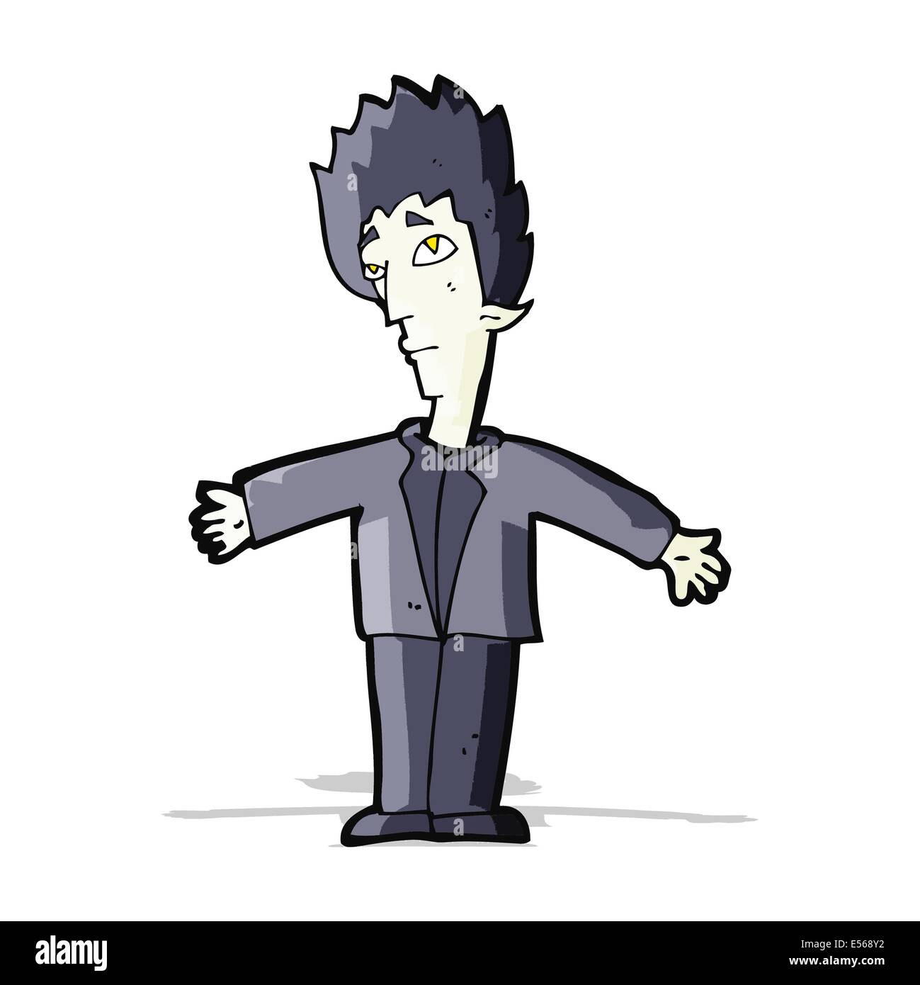 cartoon vampire man Stock Vector Image & Art - Alamy