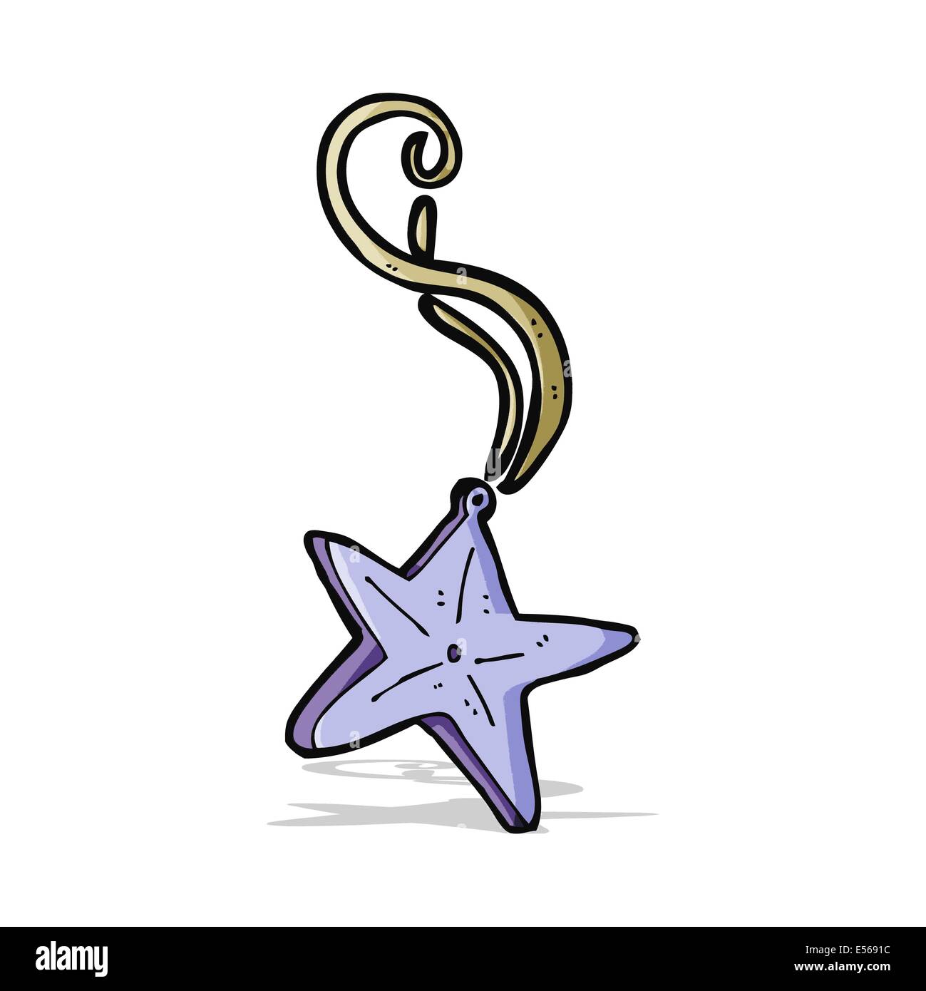 cartoon magic star necklace Stock Vector Image & Art - Alamy