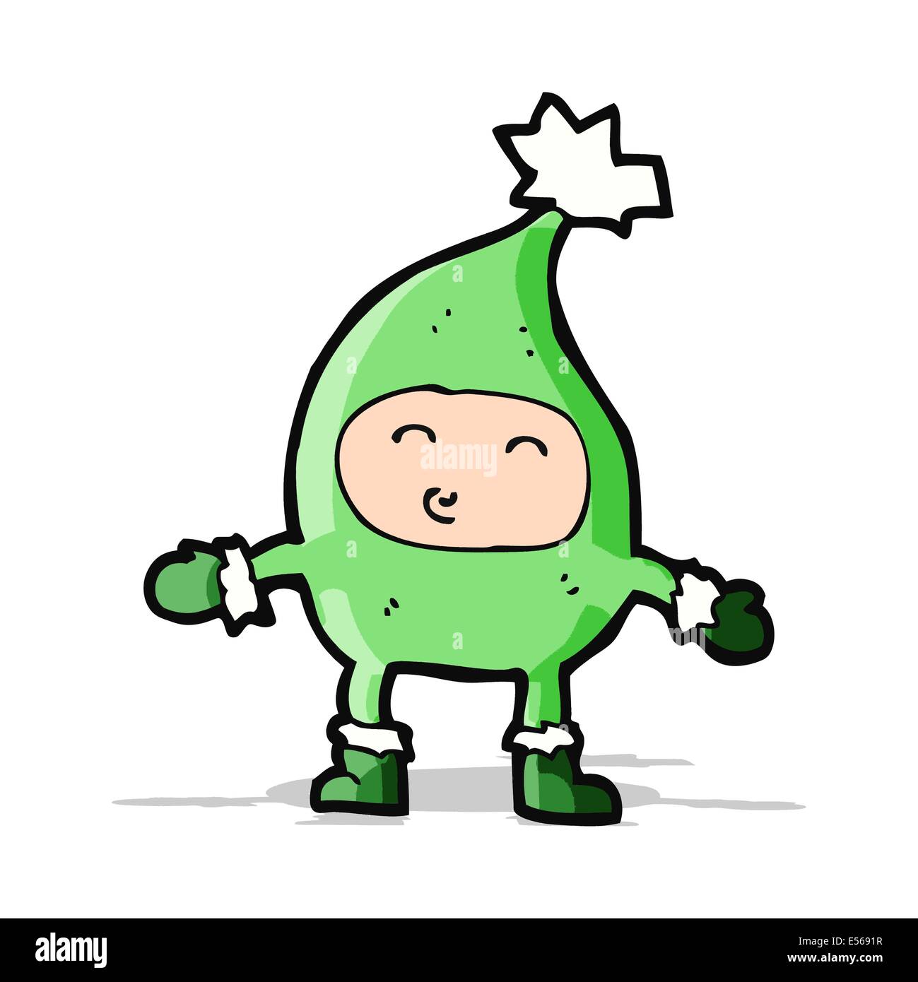 cartoon funny christmas character Stock Vector Image & Art - Alamy