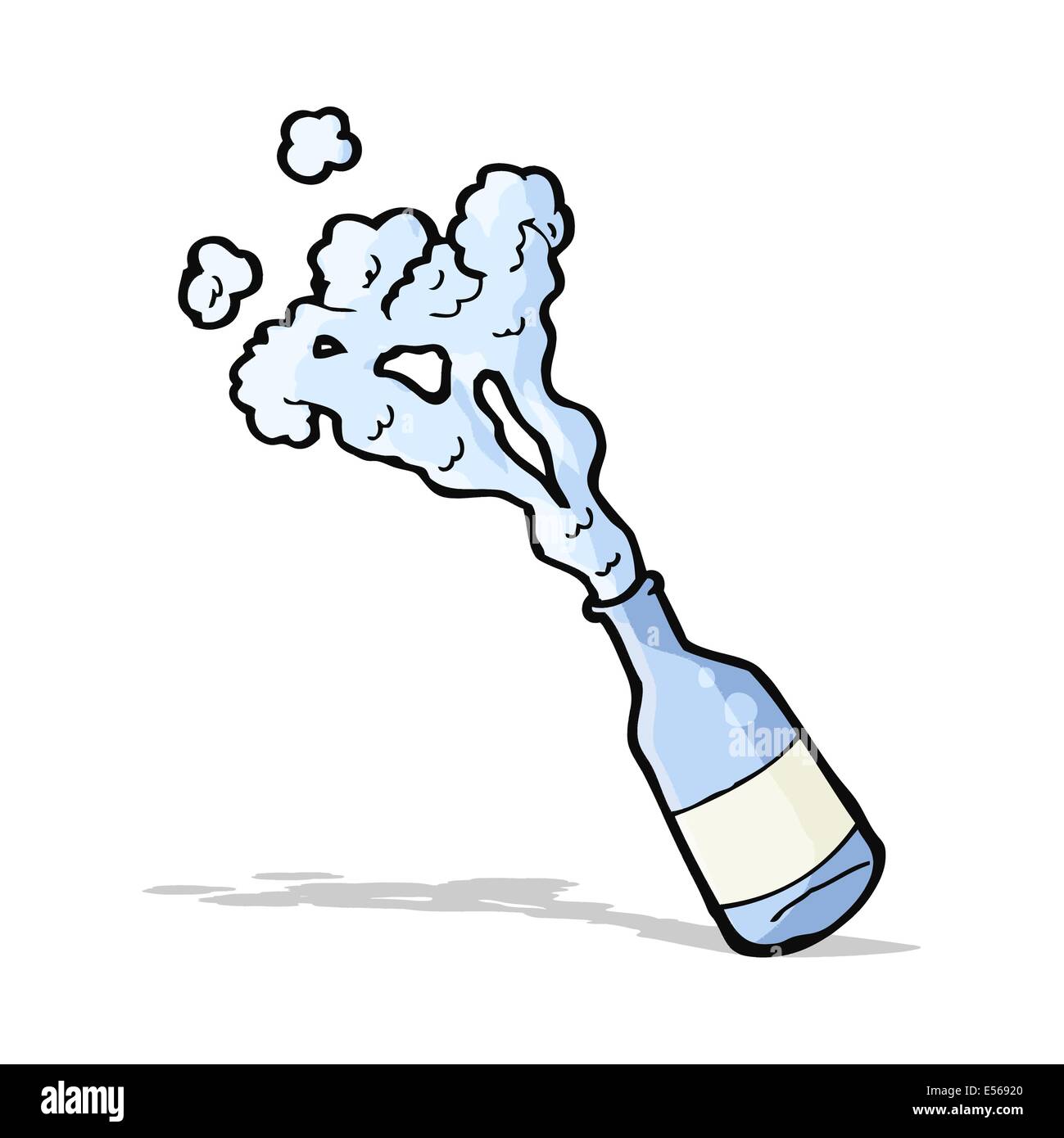 Fizzing bottle Stock Vector Images - Alamy