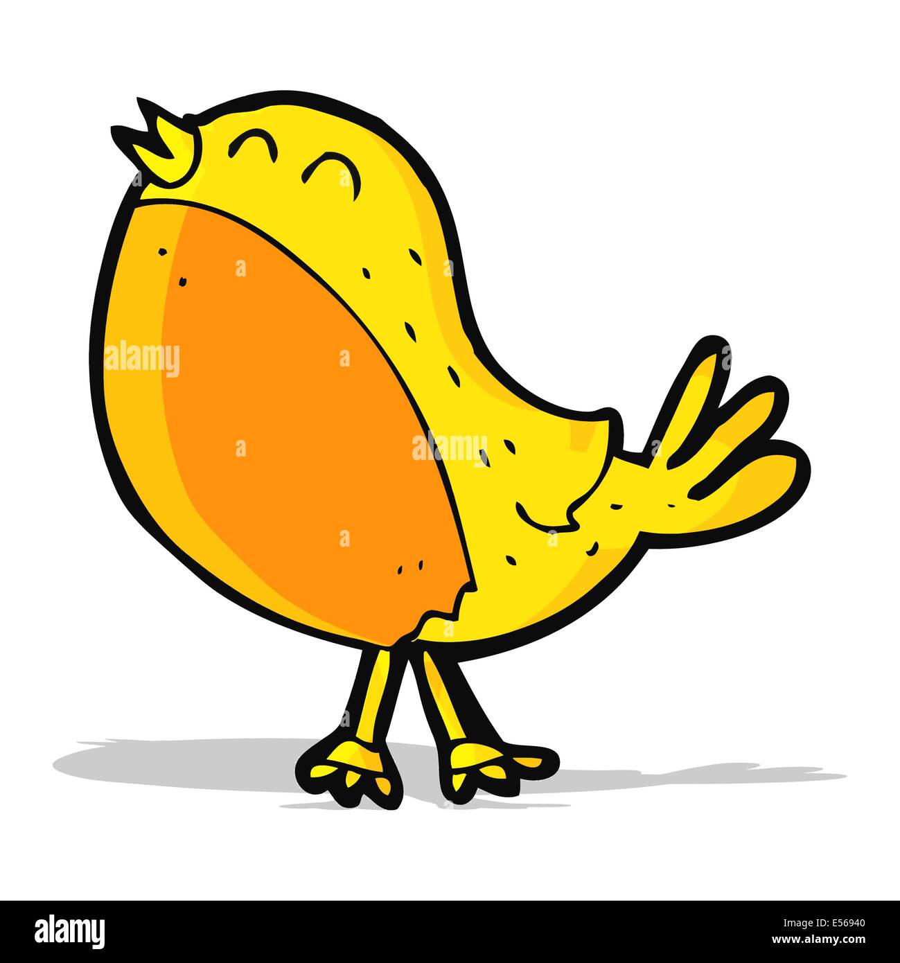 cartoon singing bird Stock Vector Image & Art - Alamy