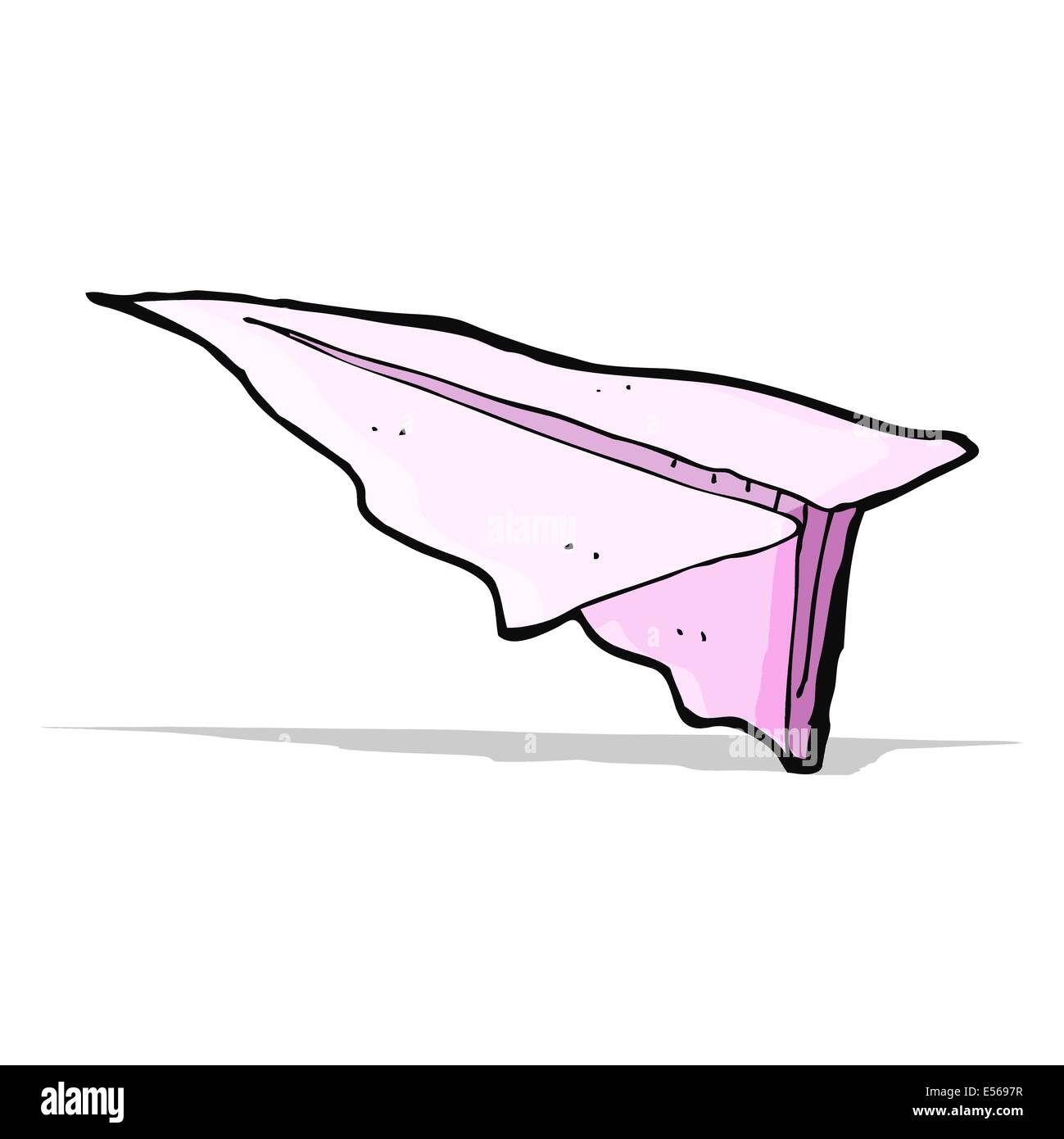 cartoon paper aeroplane Stock Vector Image & Art - Alamy