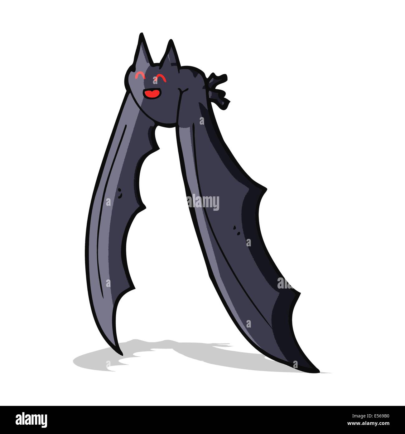 cartoon flying bat Stock Vector Image & Art - Alamy