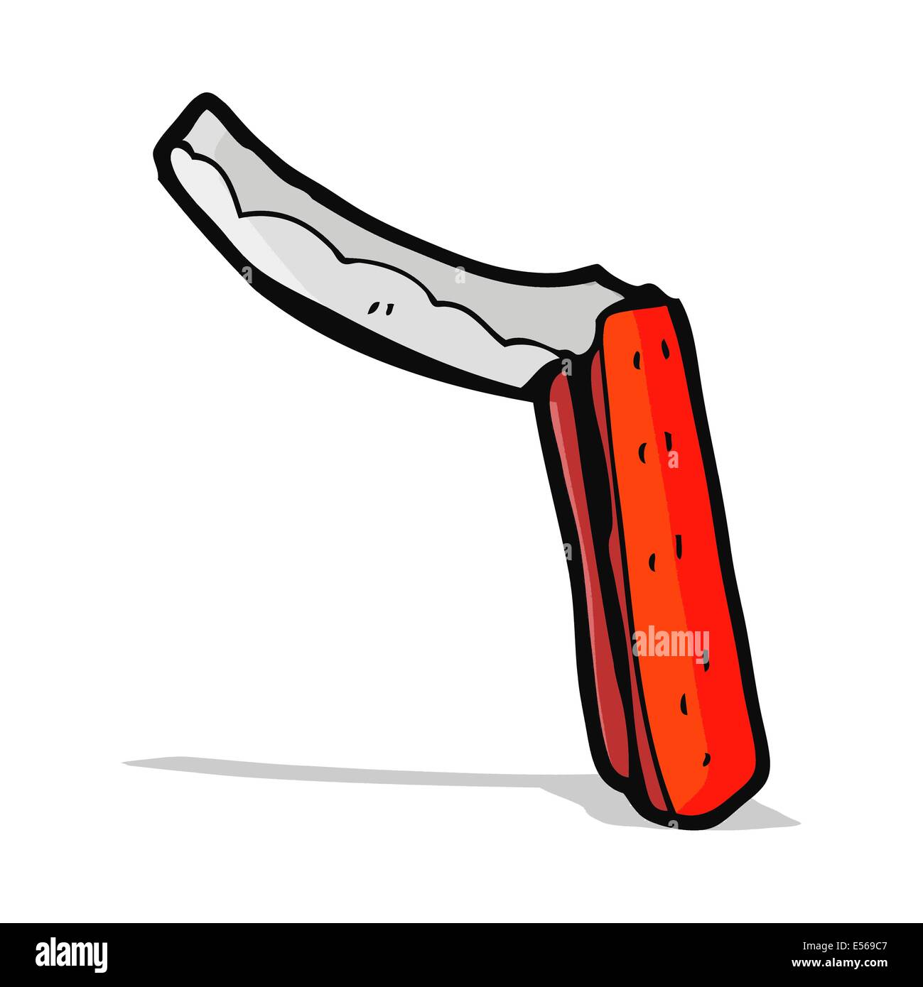 cartoon folding razor Stock Vector Image & Art - Alamy