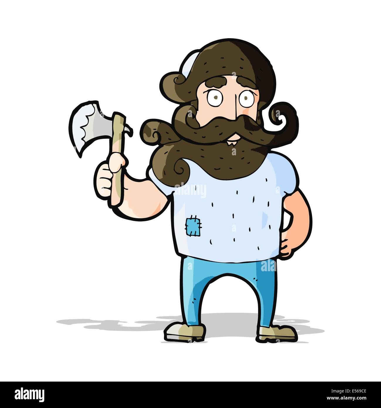 Funny lumberjack Cut Out Stock Images & Pictures - Alamy