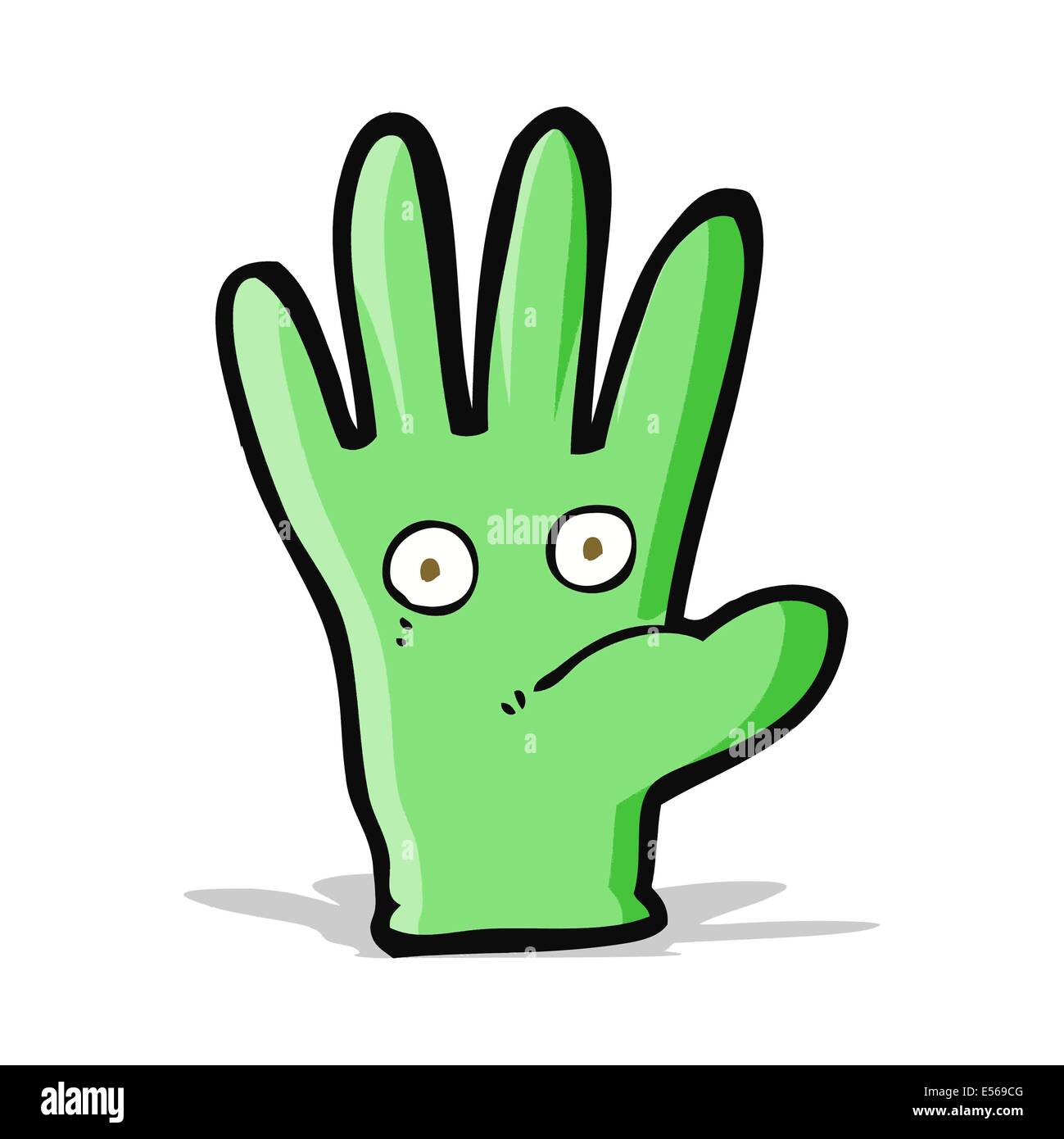 cartoon hand with eyes Stock Vector Image & Art - Alamy