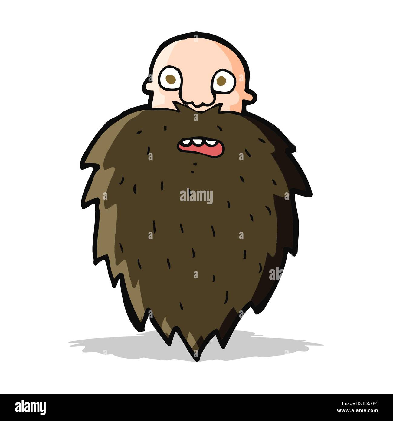 cartoon bearded man Stock Vector Image & Art - Alamy