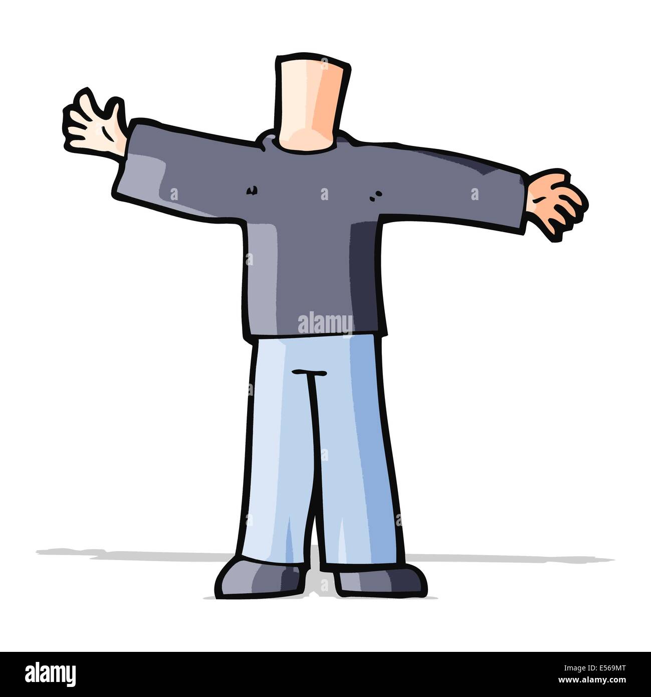 cartoon body with open arms (mix and match cartoons or add own photos ...