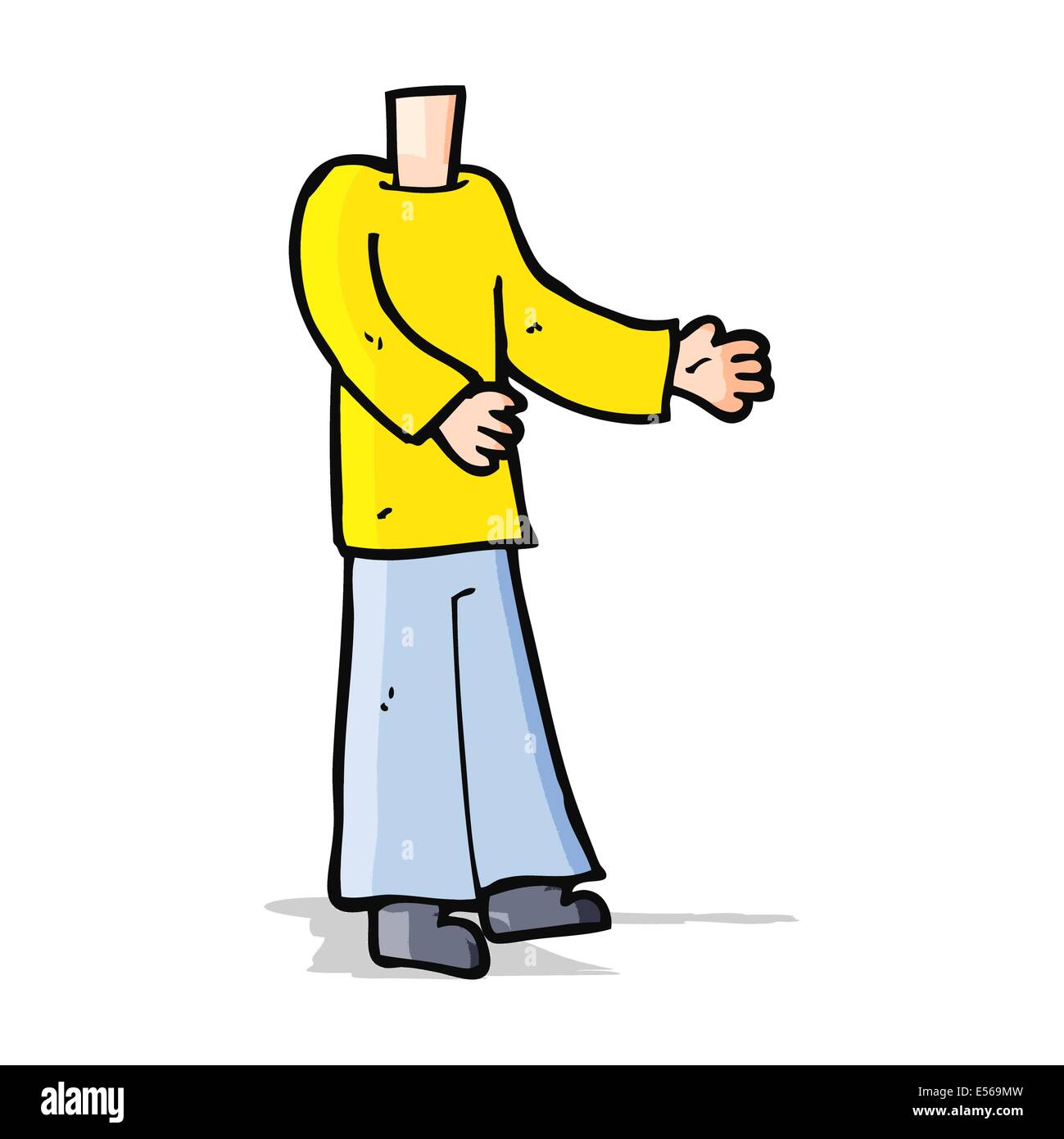 Cartoon body mix match cartoons Cut Out Stock Images & Pictures - Alamy