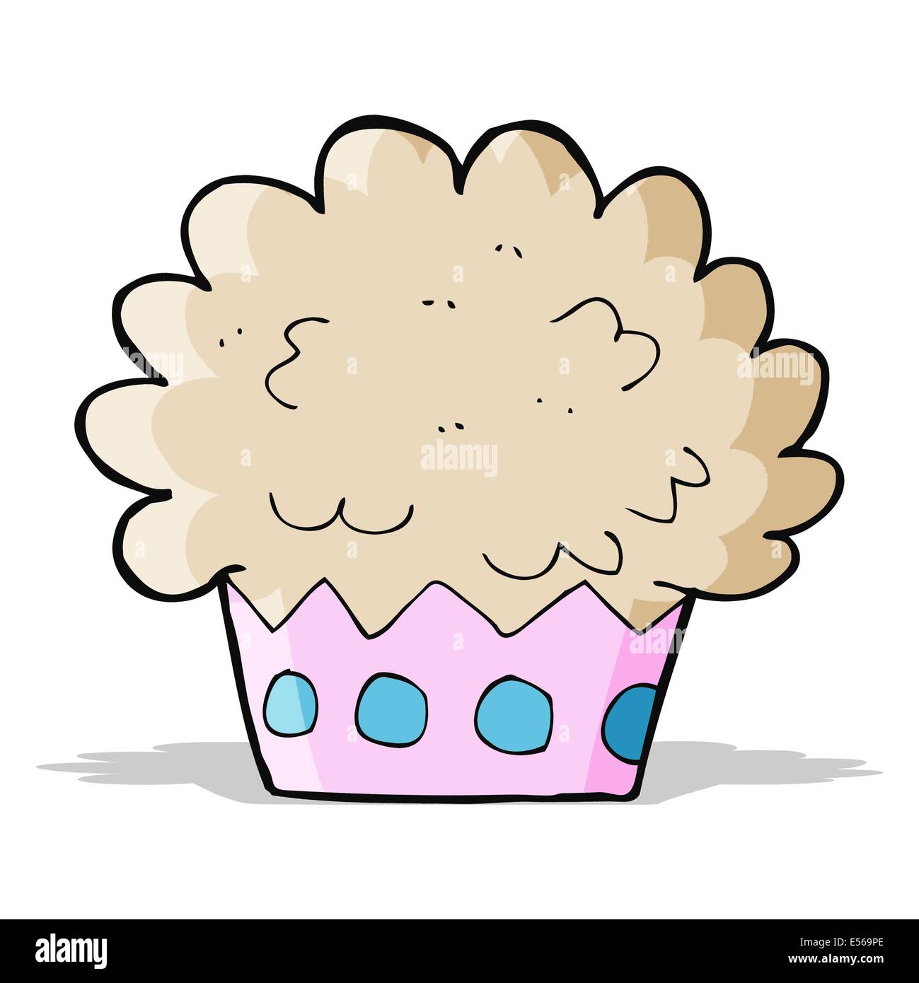 cartoon cup cake Stock Vector Image & Art - Alamy