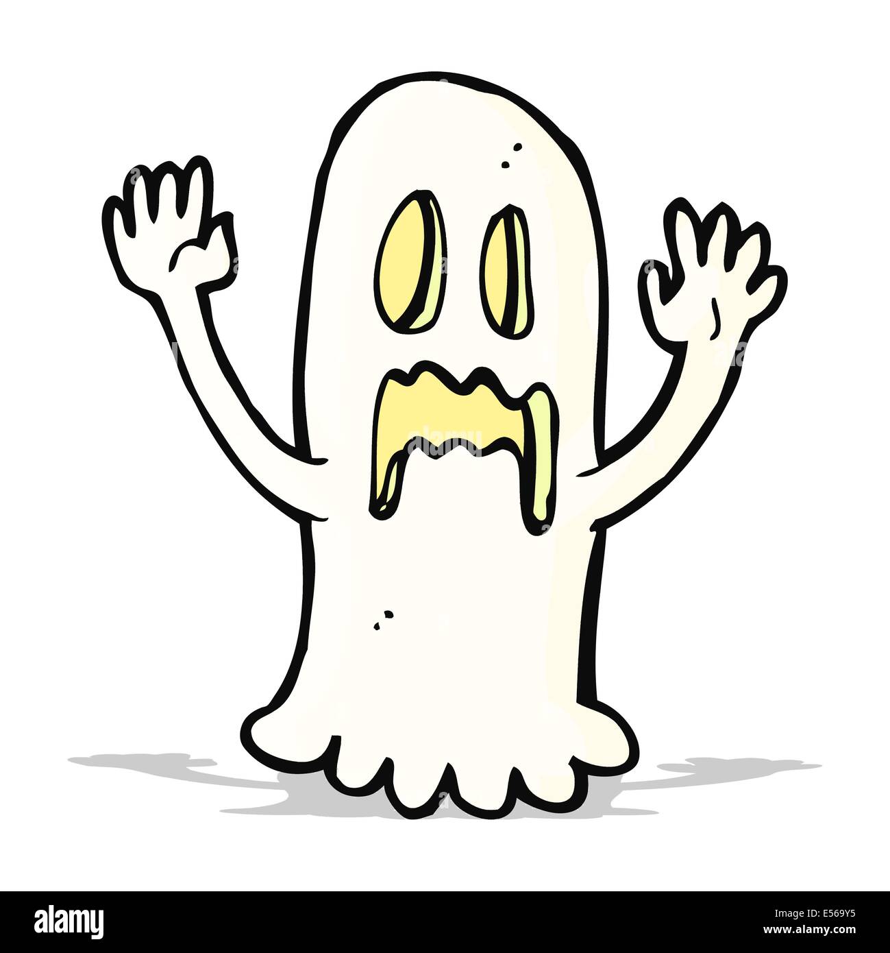 cartoon spooky ghost Stock Vector Image & Art - Alamy