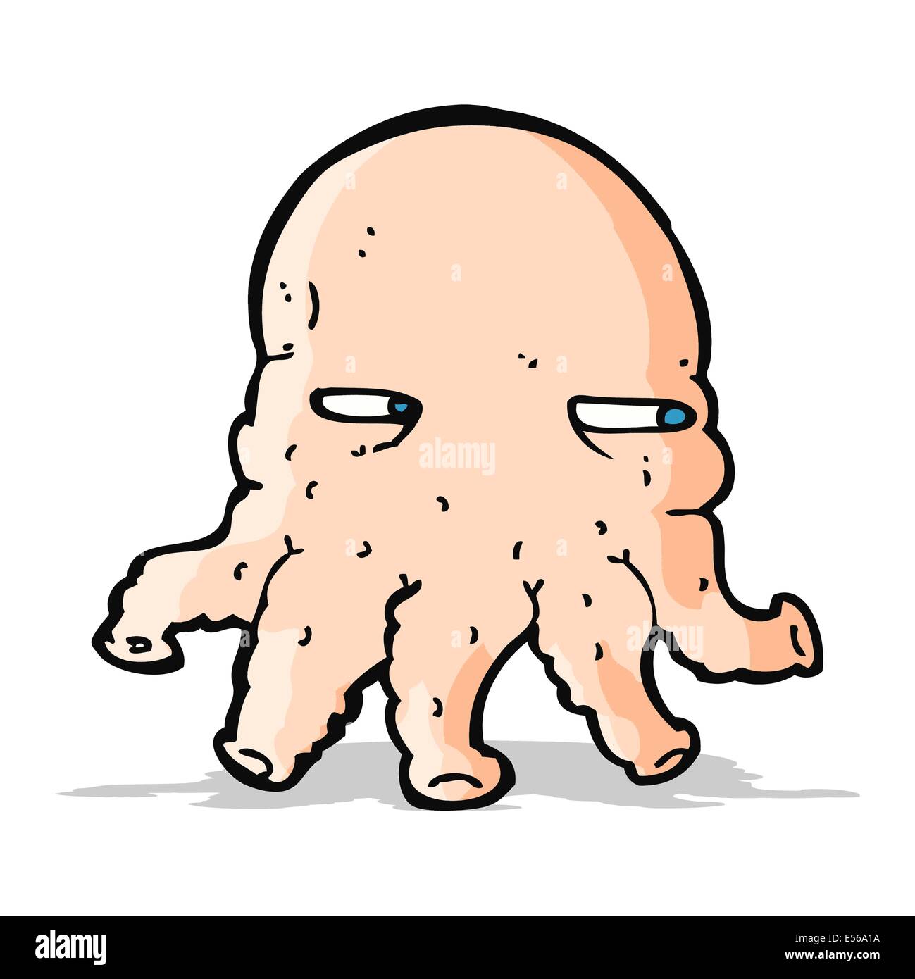 cartoon alien face Stock Vector Image & Art - Alamy
