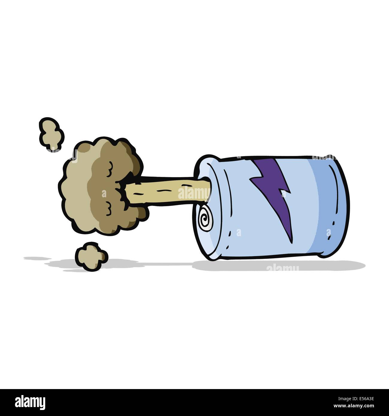 Cartoon fizzy drink can Cut Out Stock Images & Pictures - Alamy