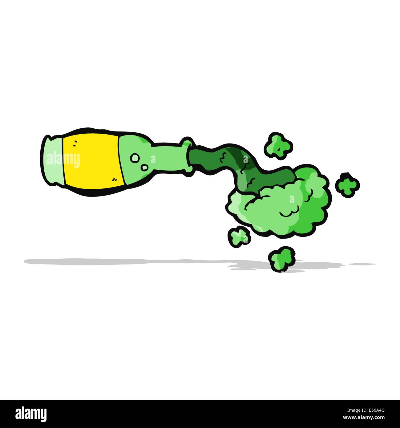 cartoon spilled green potion Stock Vector Image & Art - Alamy