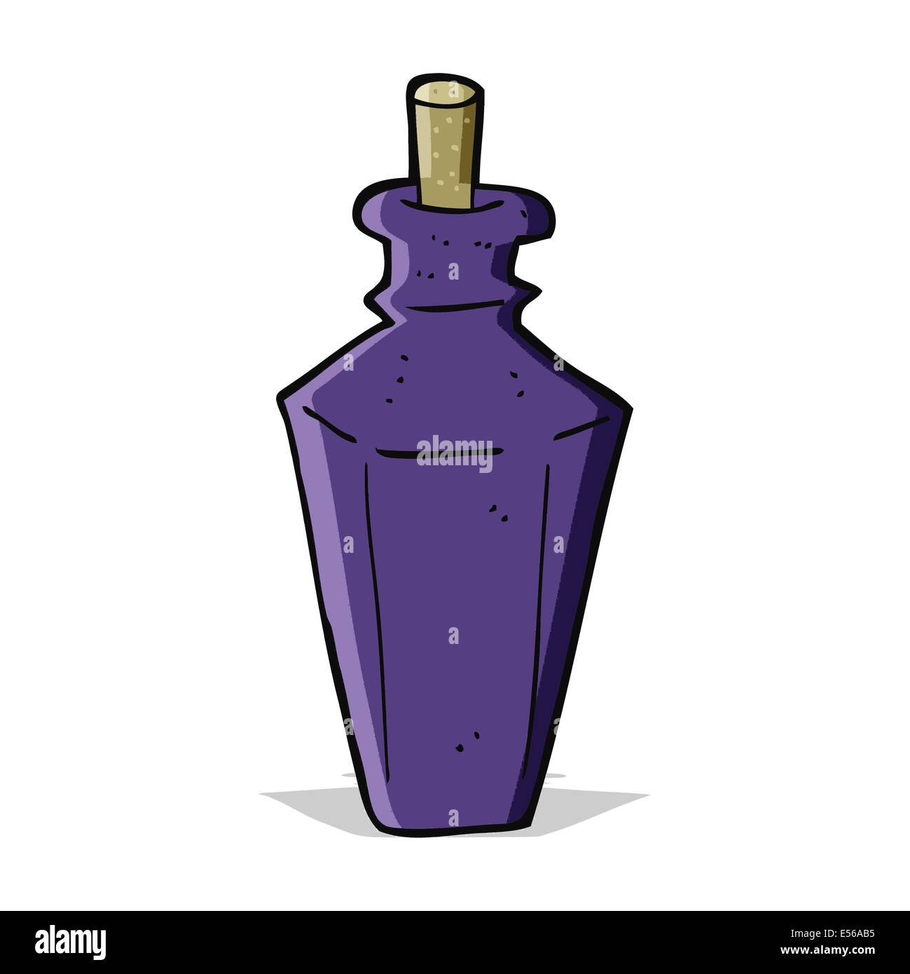 Cartoon perfume fragrance bottle Stock Vector Images - Alamy