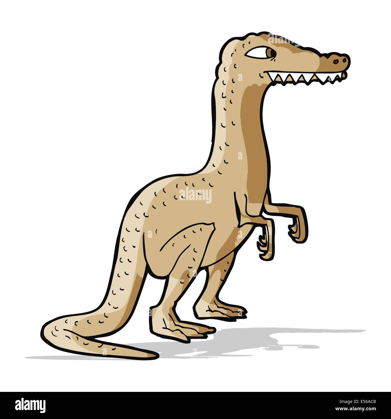 Crazy dinosaur Stock Vector Images - Alamy