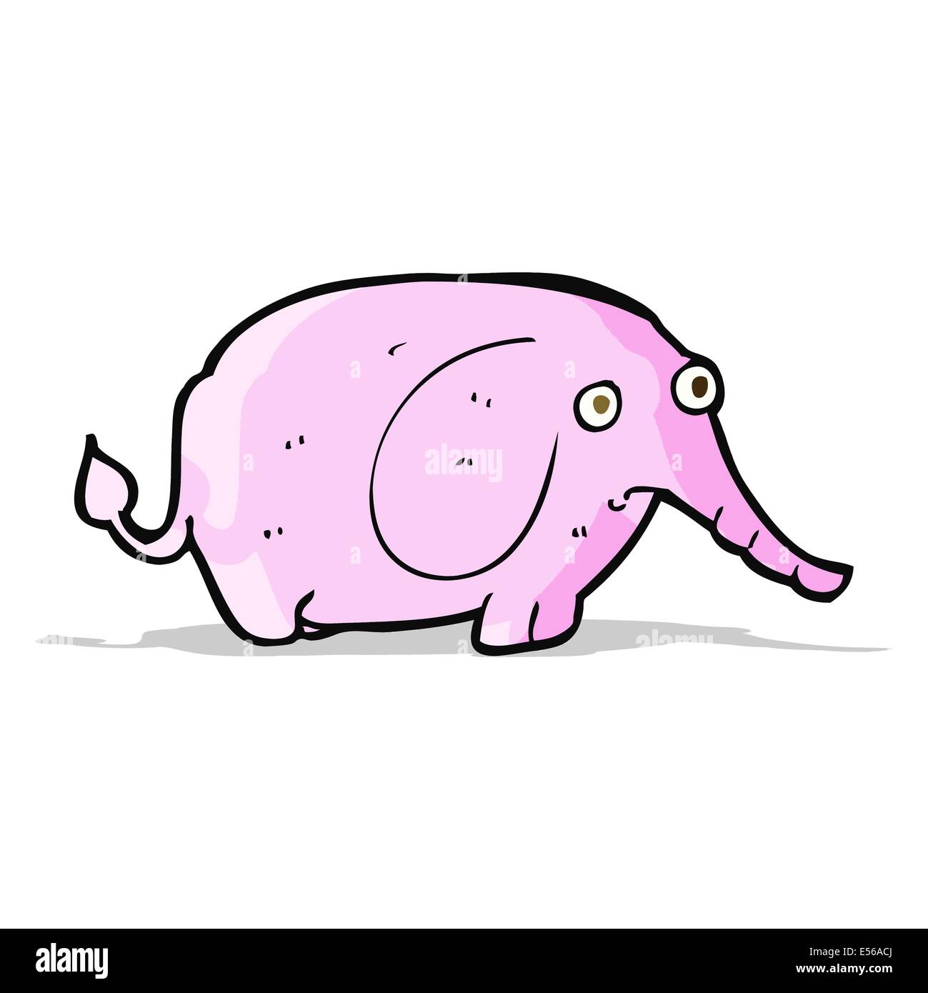 cartoon sad little elephant Stock Vector Image & Art - Alamy