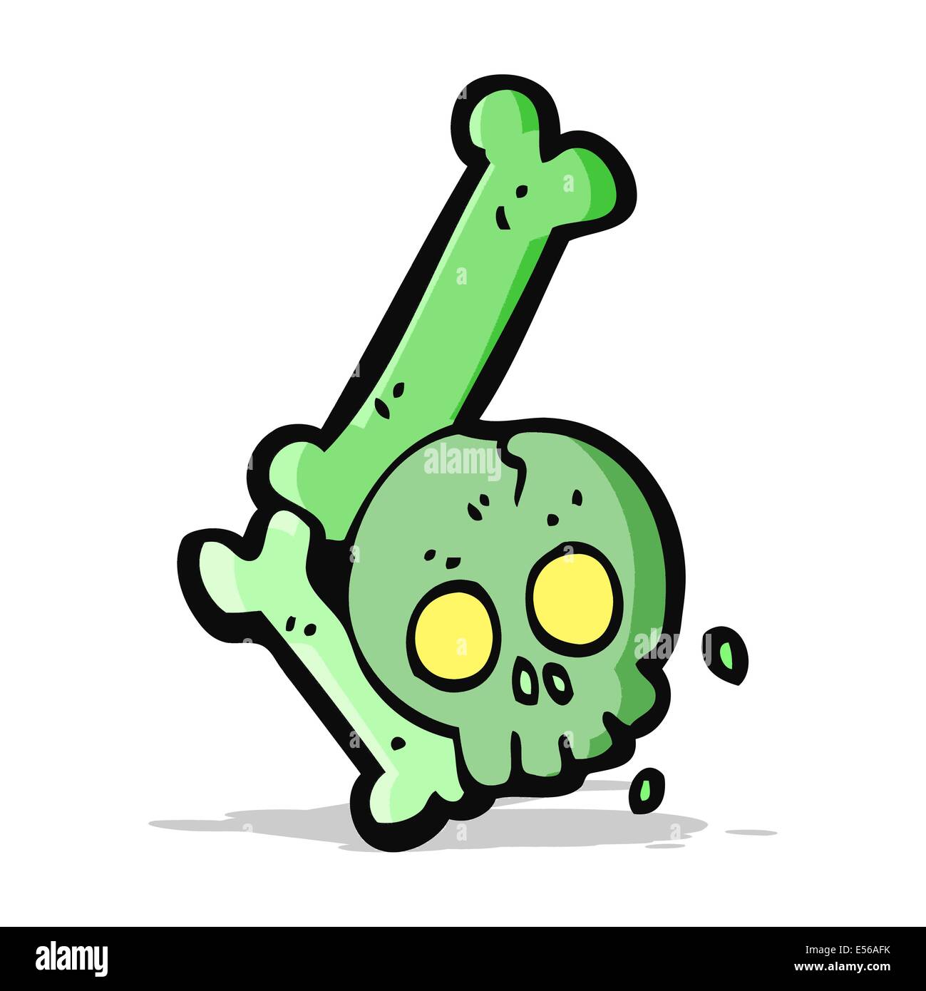 cartoon halloween bone number Stock Vector Image & Art - Alamy