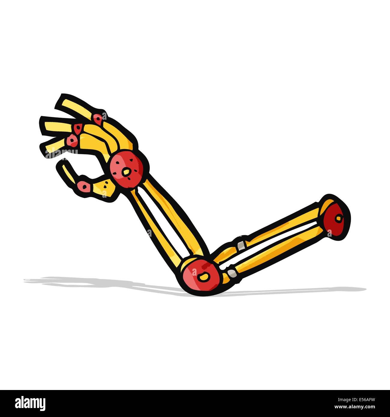 cartoon robot arm Stock Vector Image & Art - Alamy