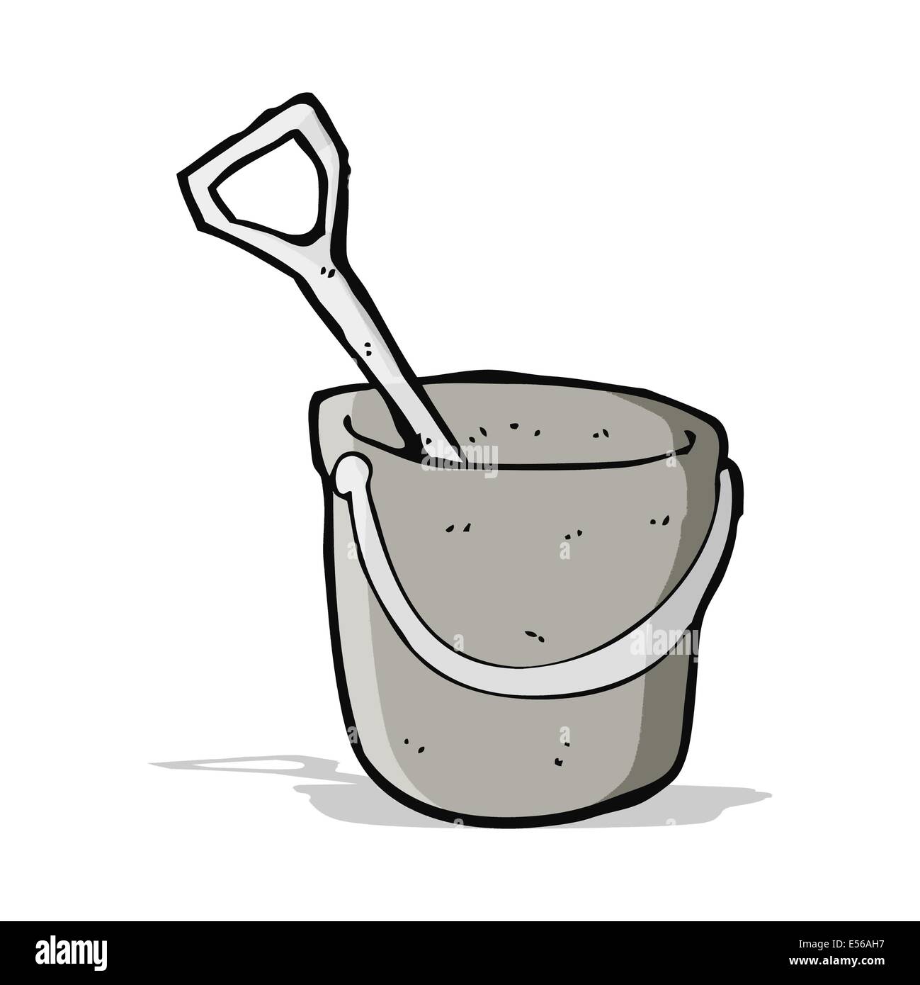 cartoon bucket and spade Stock Vector Image & Art - Alamy