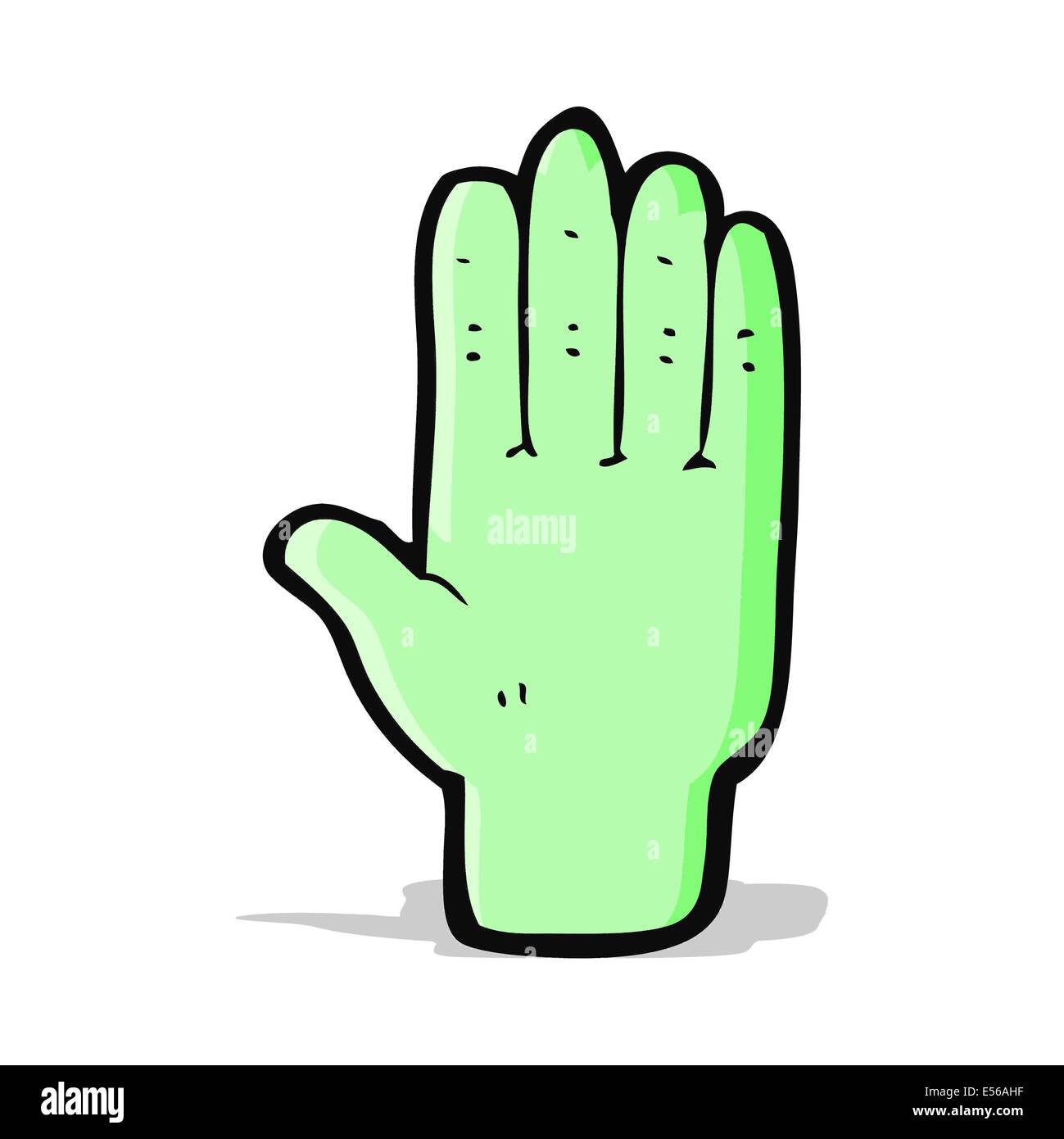 cartoon zombie hand Stock Vector Image & Art - Alamy