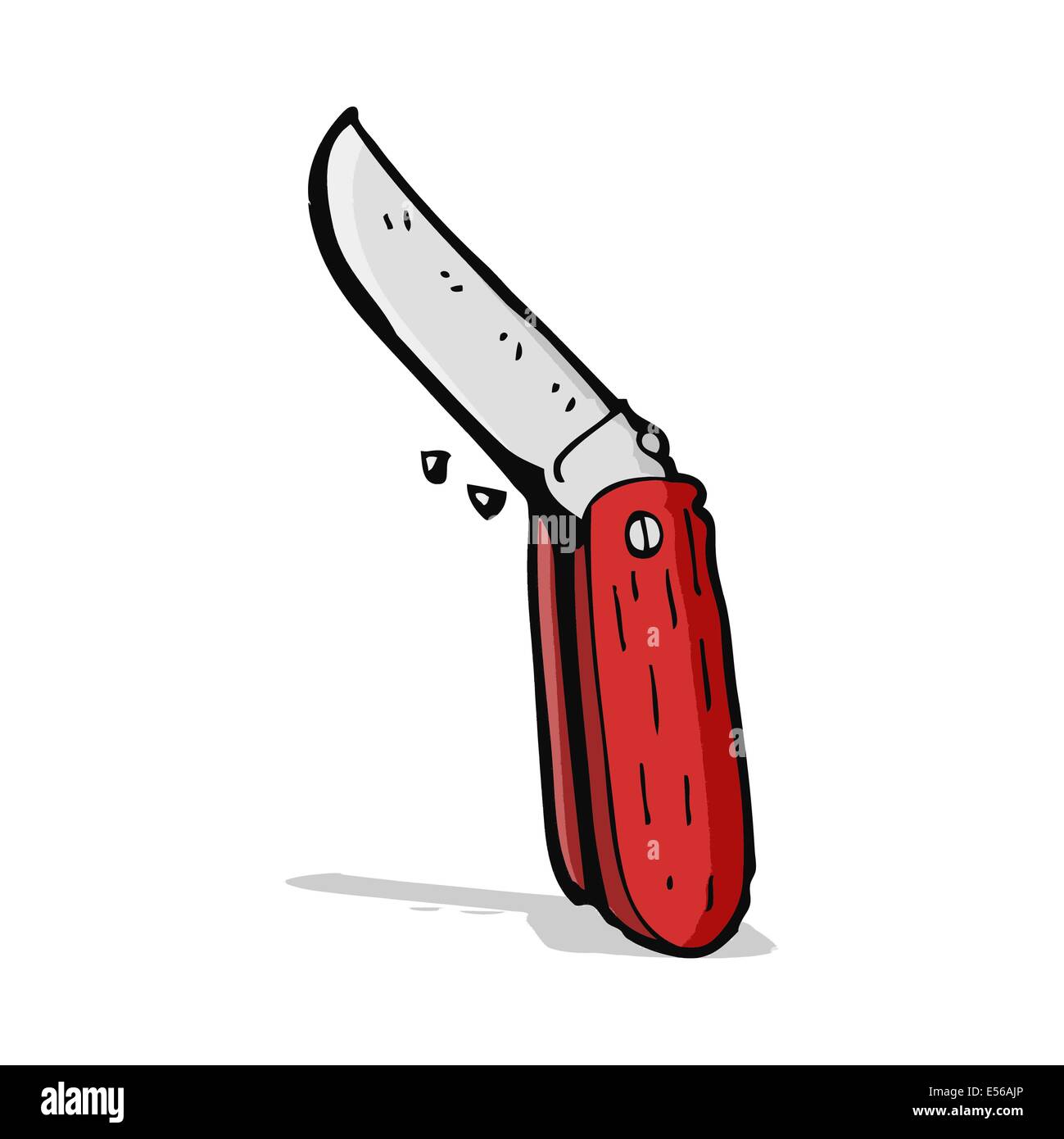 cartoon folding knife Stock Vector Image & Art - Alamy