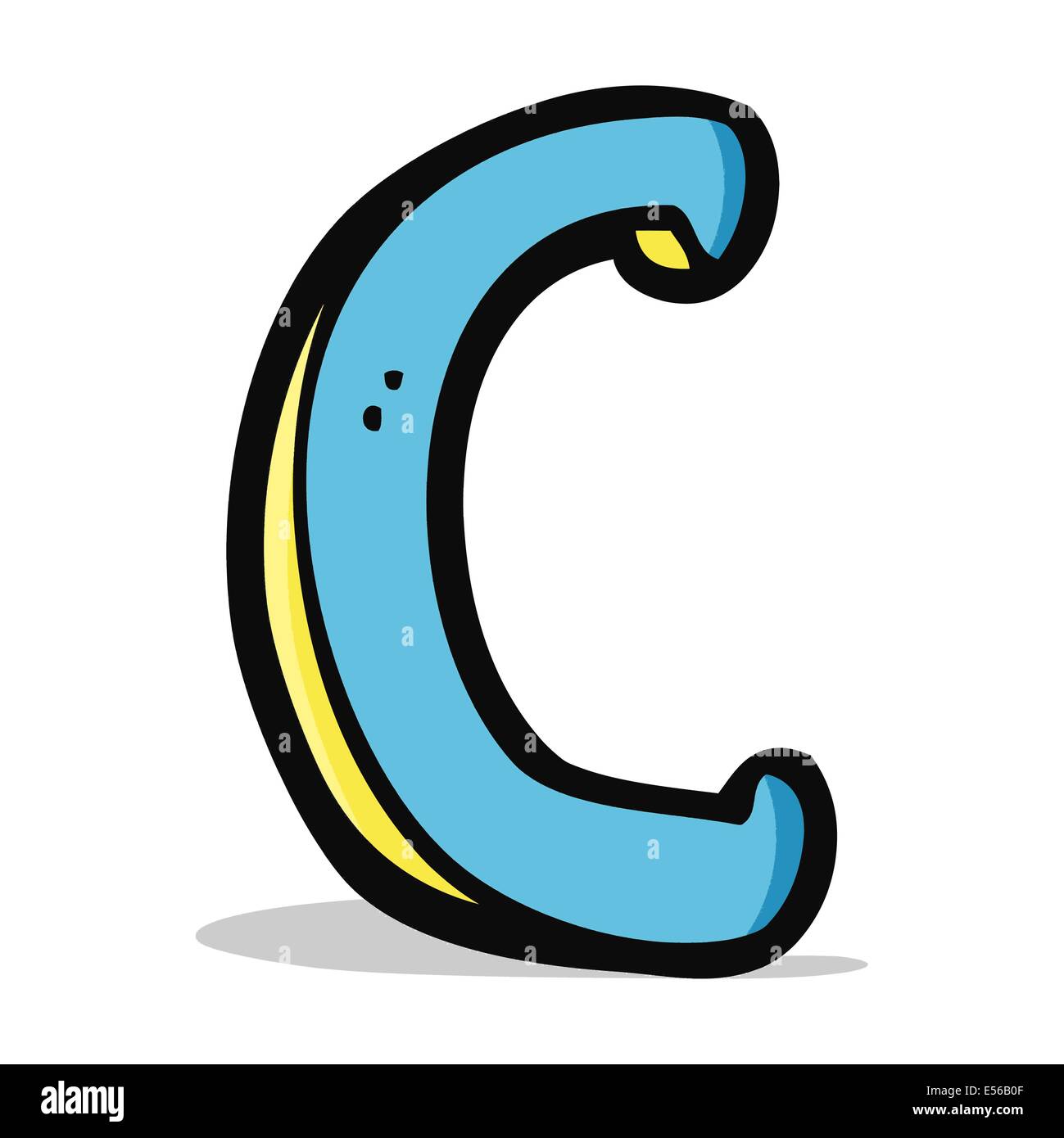 cartoon letter C Stock Vector Image & Art - Alamy