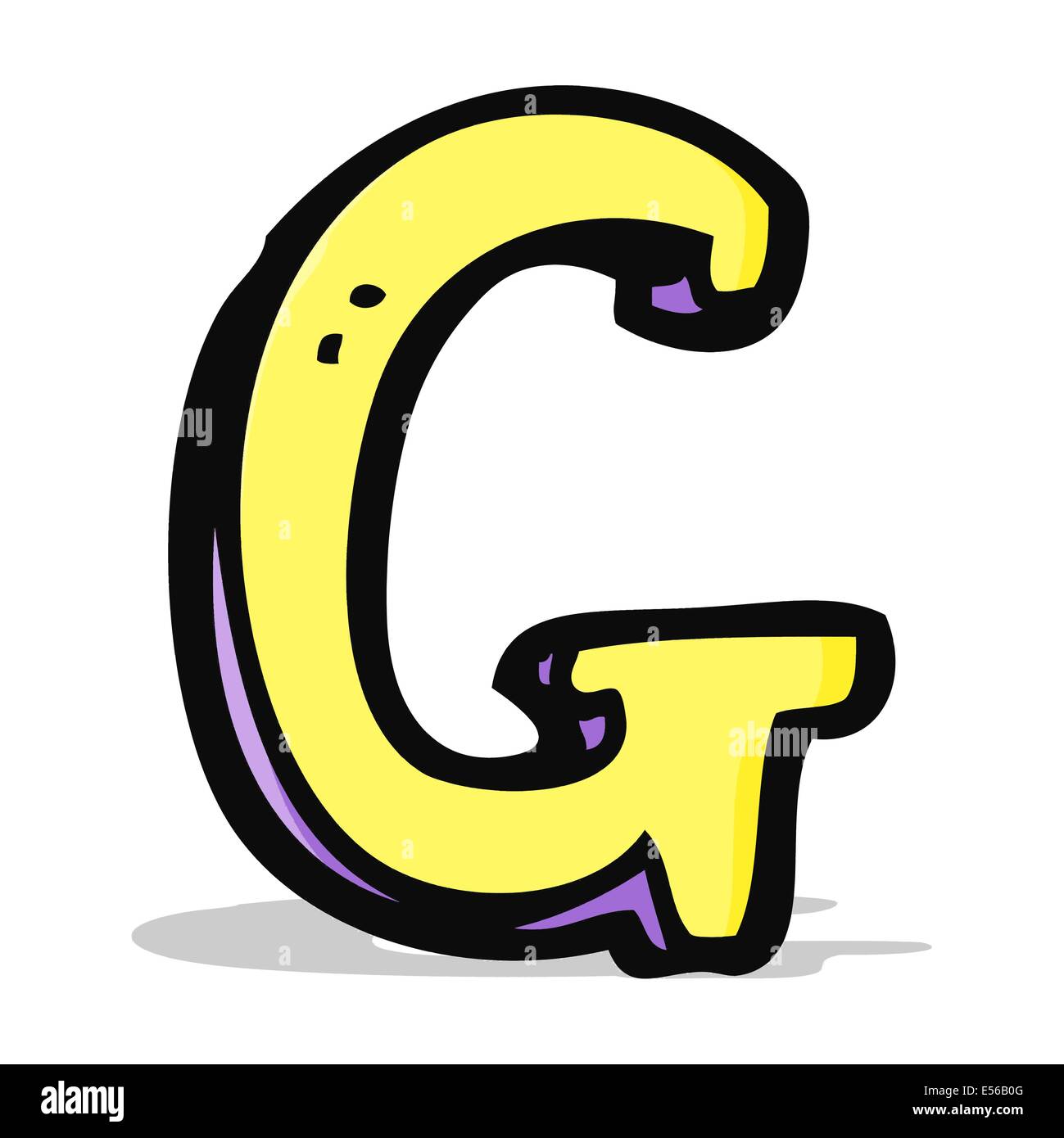 cartoon letter G Stock Vector Image & Art - Alamy
