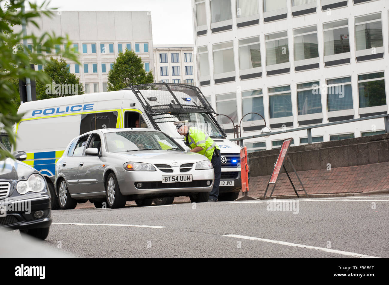 Birmingham police road hi-res stock photography and images - Alamy