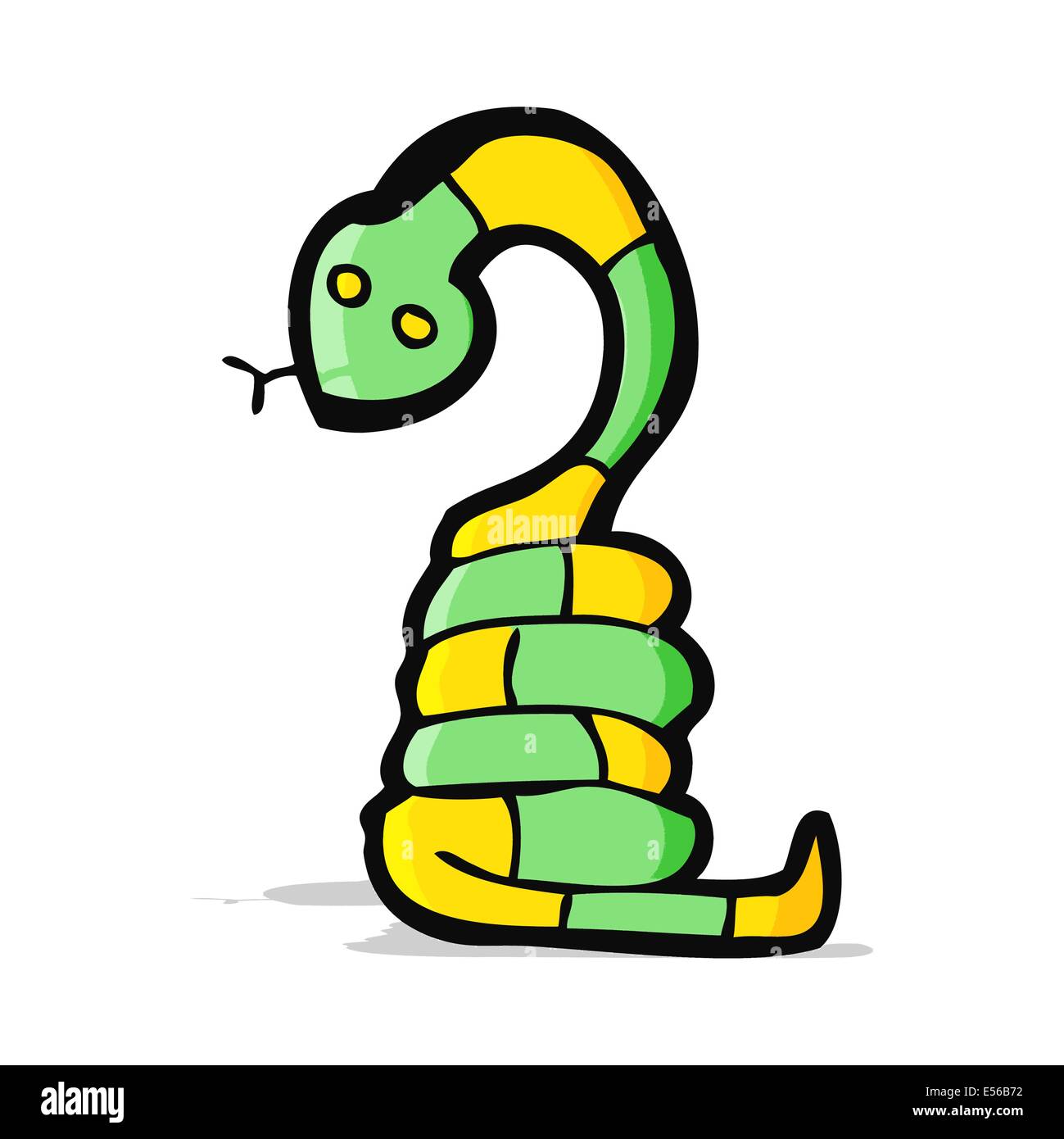 Crazy snake Stock Vector Images - Alamy