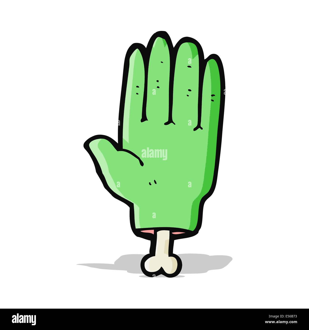 cartoon zombie hand Stock Vector Image & Art - Alamy