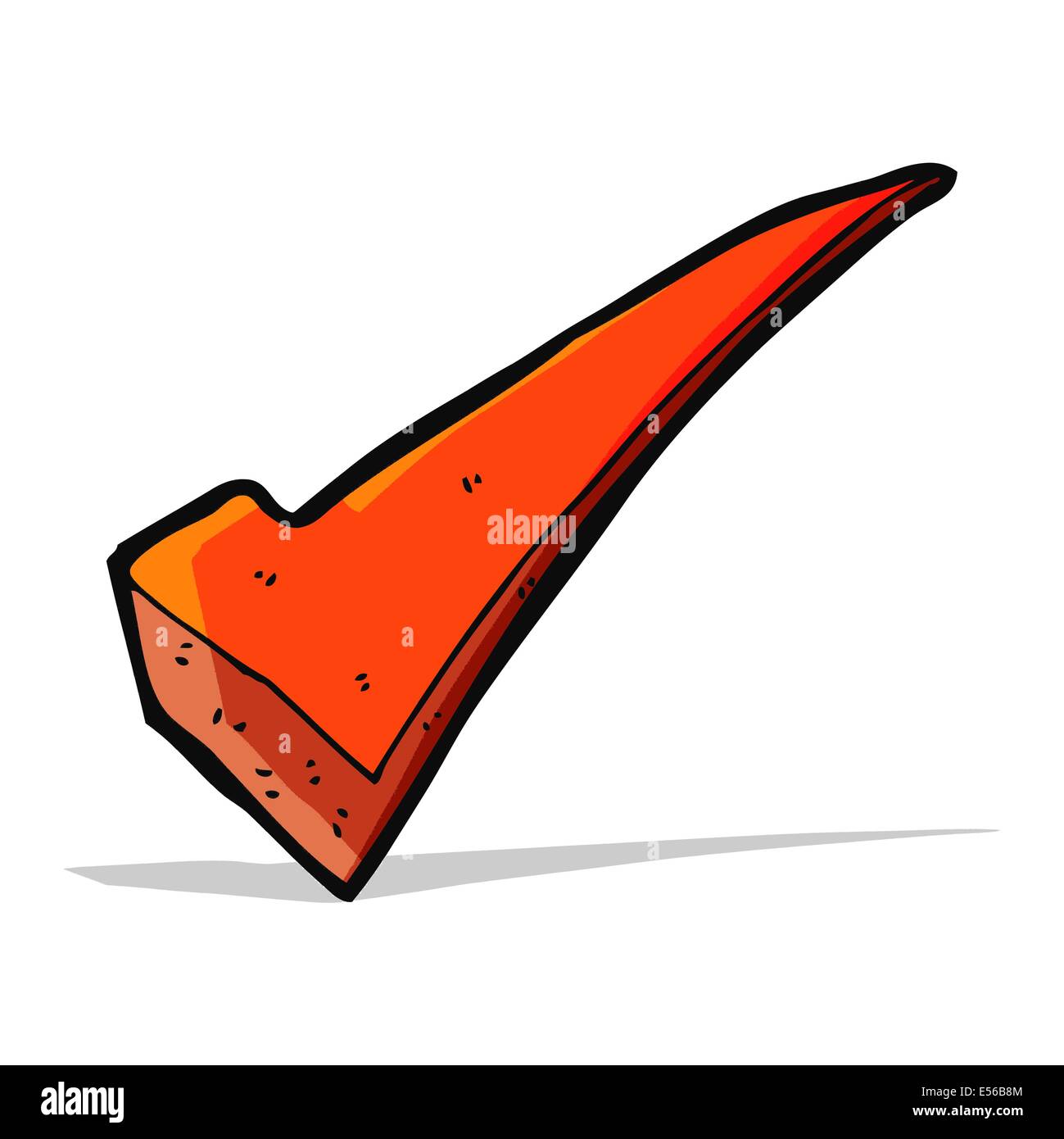 cartoon tick symbol Stock Vector Image & Art - Alamy