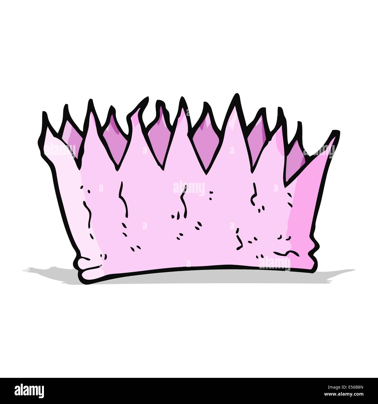 Cartoon Paper Crown Stock Vector Image And Art Alamy