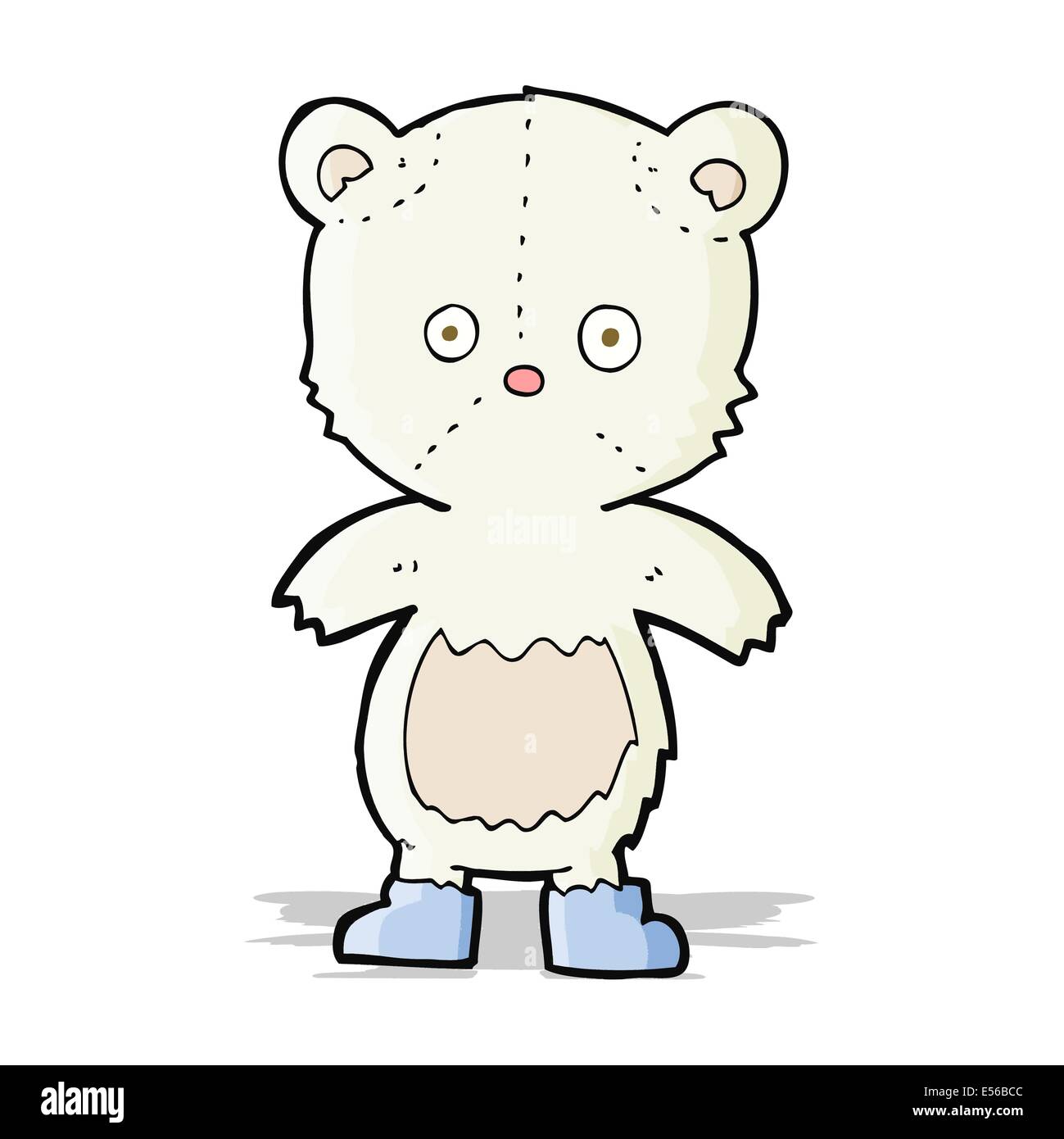 cartoon polar bear cub Stock Vector Image & Art - Alamy