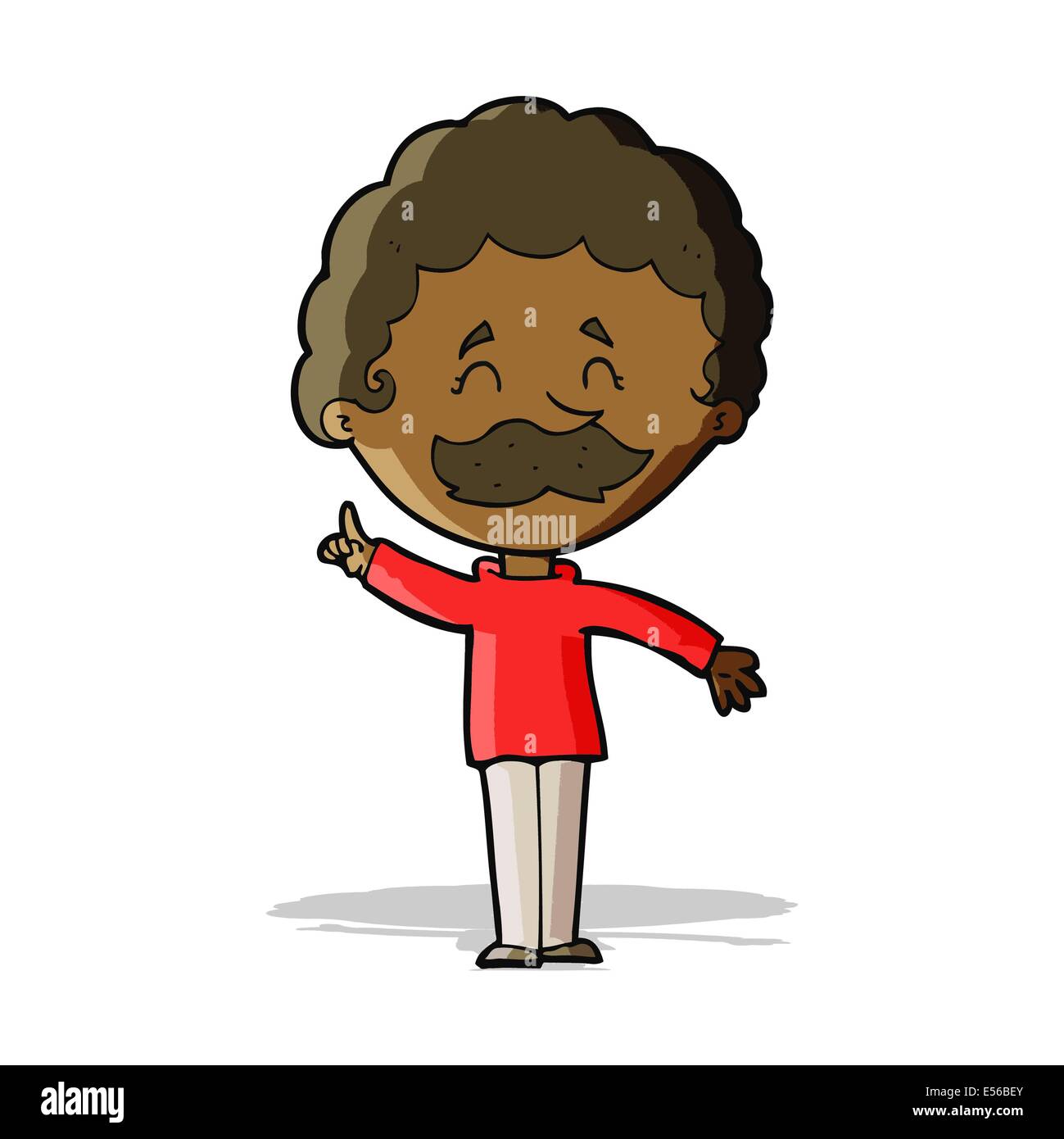cartoon man with idea Stock Vector Image & Art - Alamy