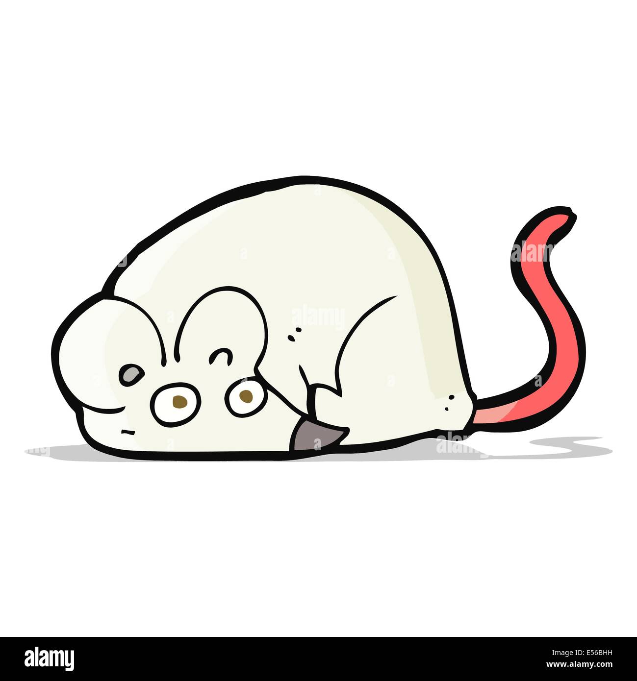 cartoon white mouse Stock Vector Image & Art - Alamy