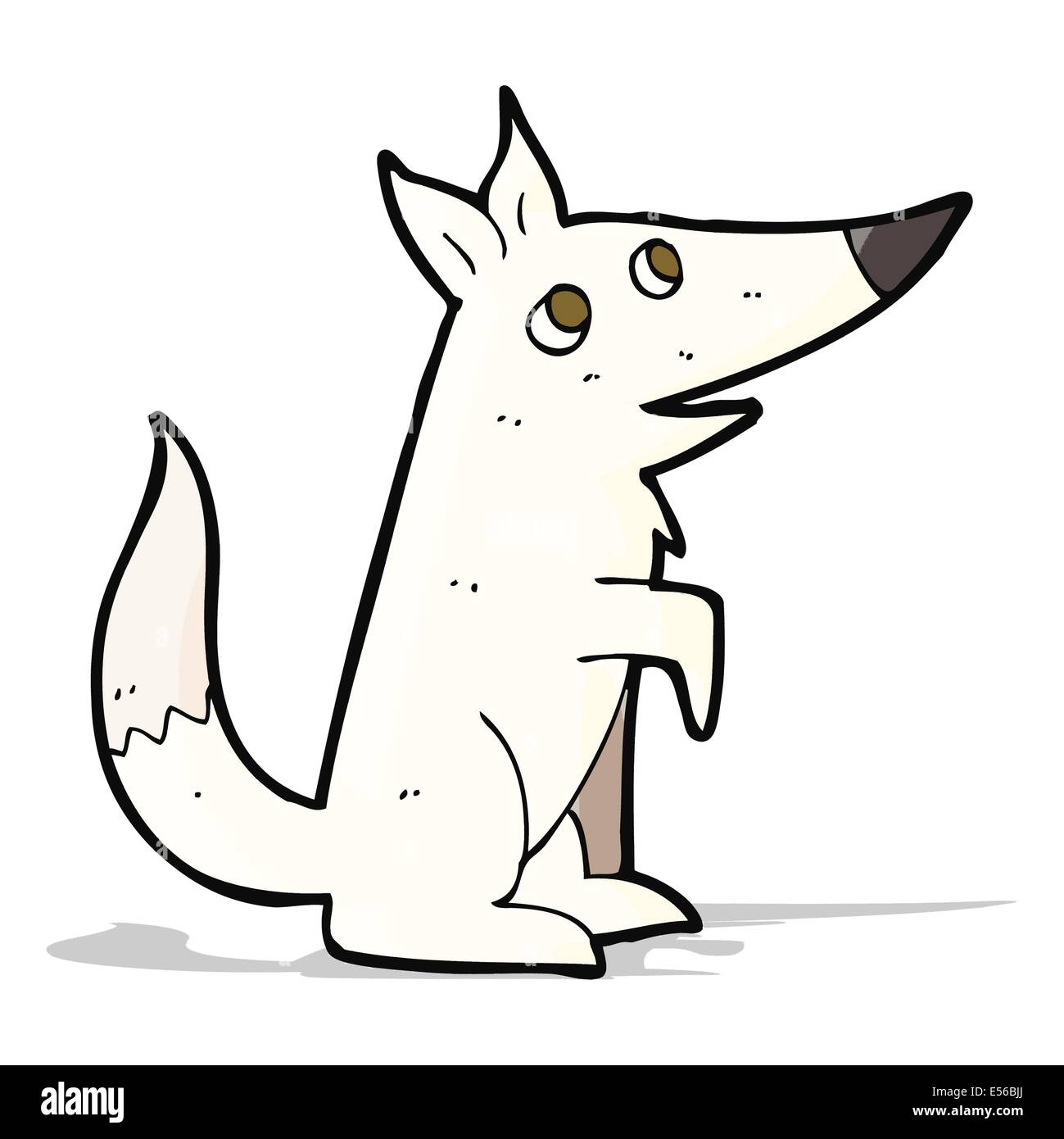 cartoon wolf cub Stock Vector Image & Art - Alamy