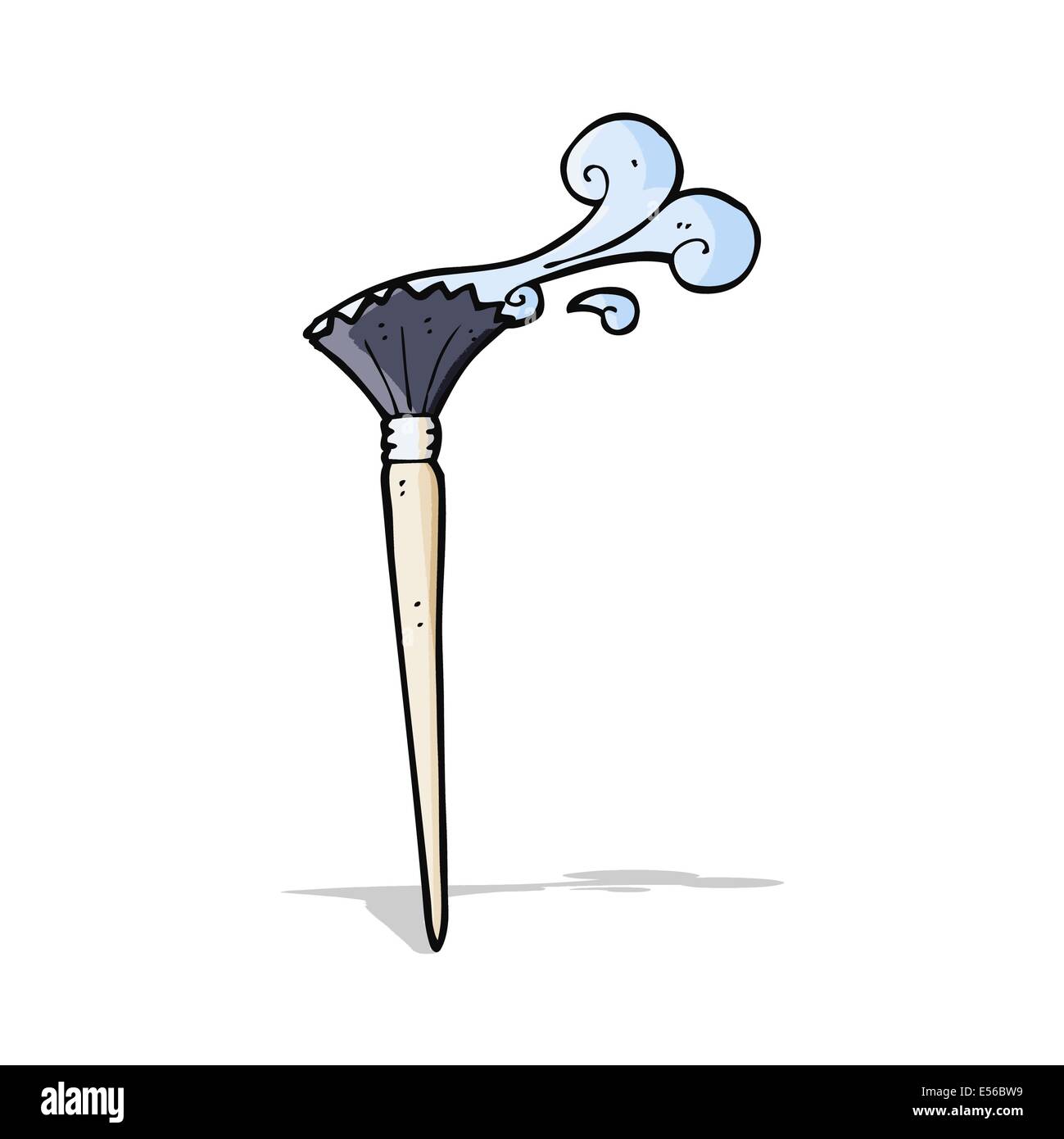 cartoon artist's brush Stock Vector Image & Art - Alamy