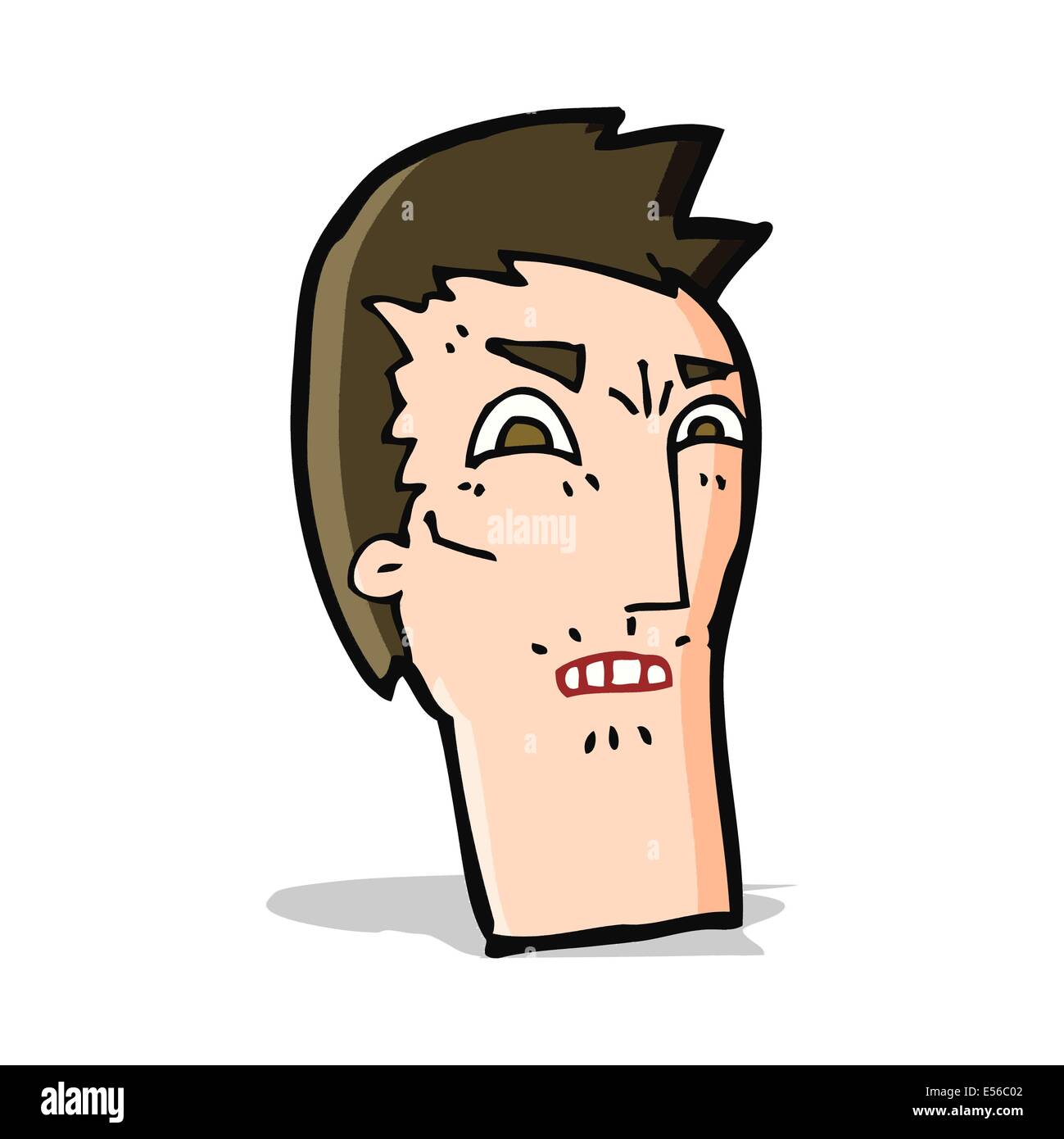 cartoon angry face Stock Vector Image & Art - Alamy