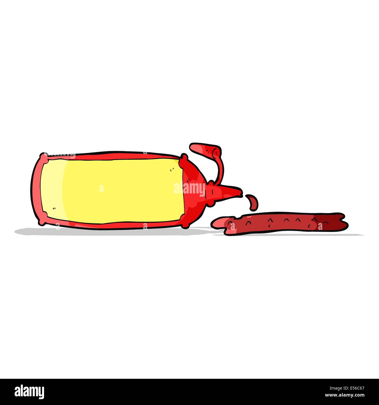 Cartoon squirting lotion Stock Vector Images - Alamy
