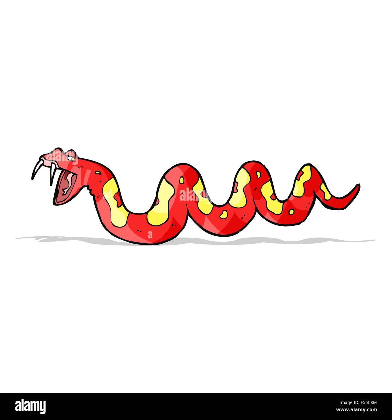 cartoon poisonous snake Stock Vector Image & Art - Alamy