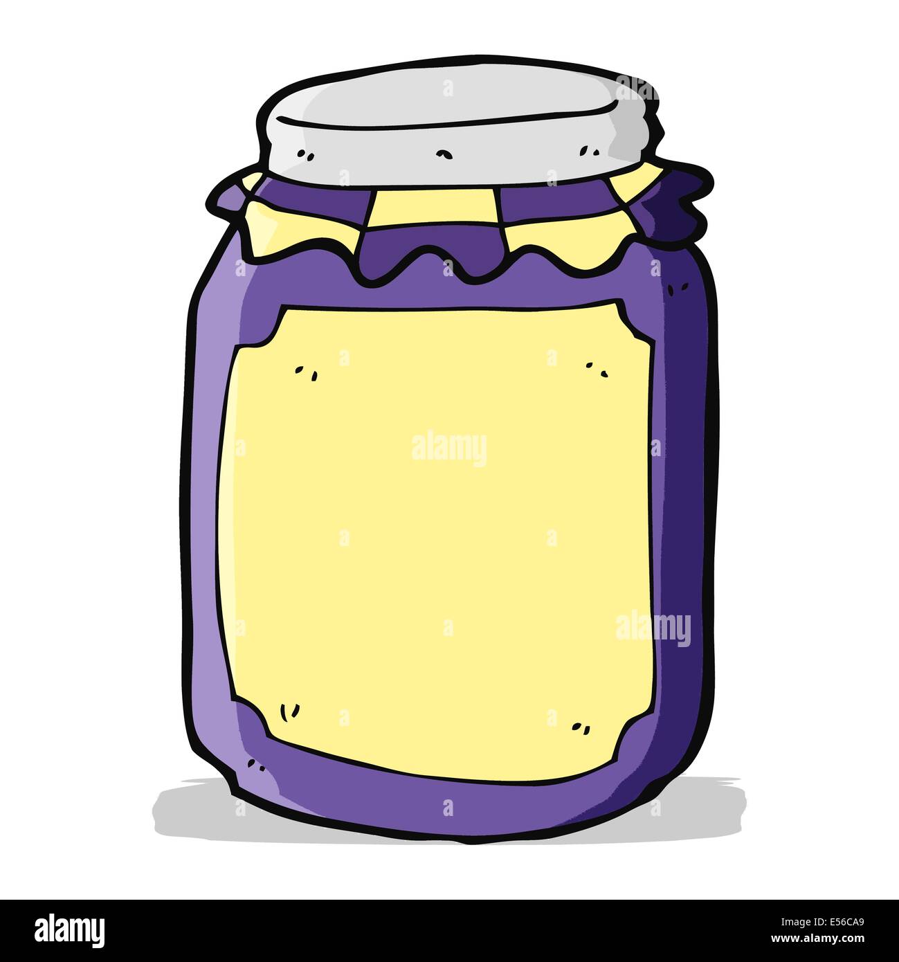 cartoon jar of jam Stock Vector Image & Art - Alamy