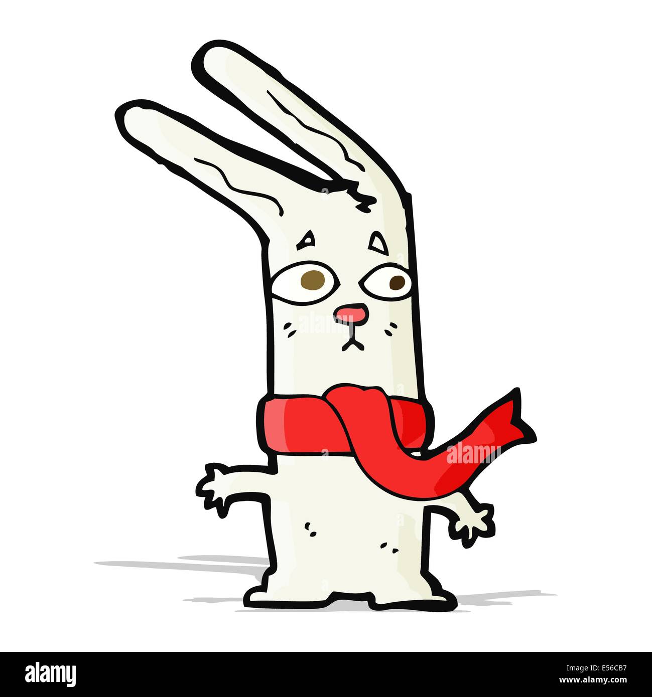 Unhappy rabbit Stock Vector Images - Alamy