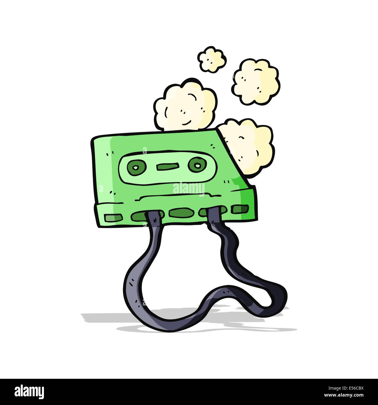 cartoon cassette tape Stock Vector Image & Art - Alamy