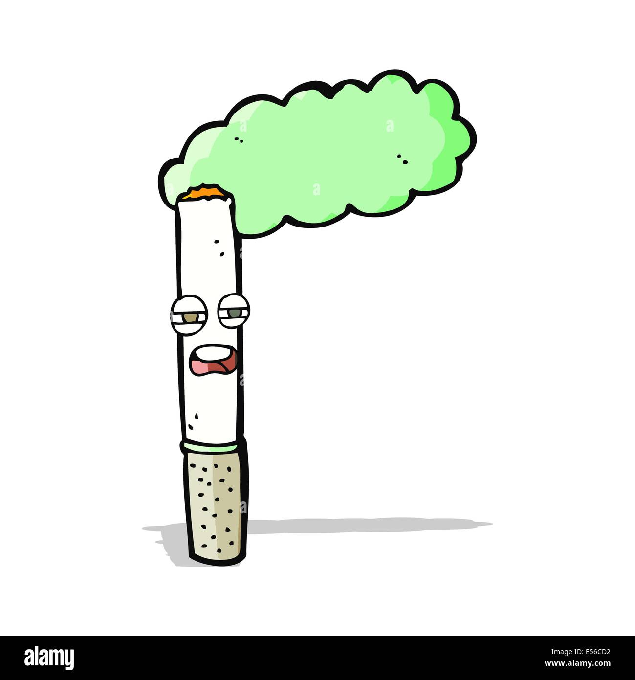 Cartoon happy cigarette hi-res stock photography and images - Alamy