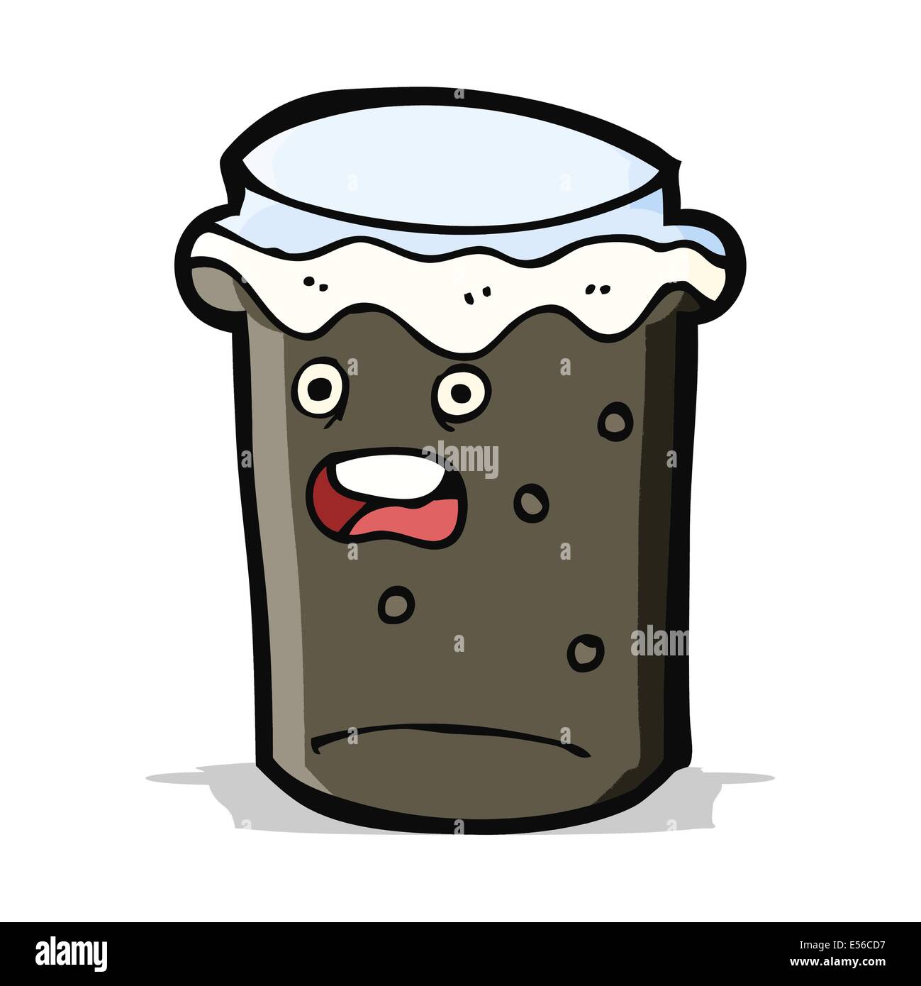cartoon glass of stout beer Stock Vector Image & Art - Alamy