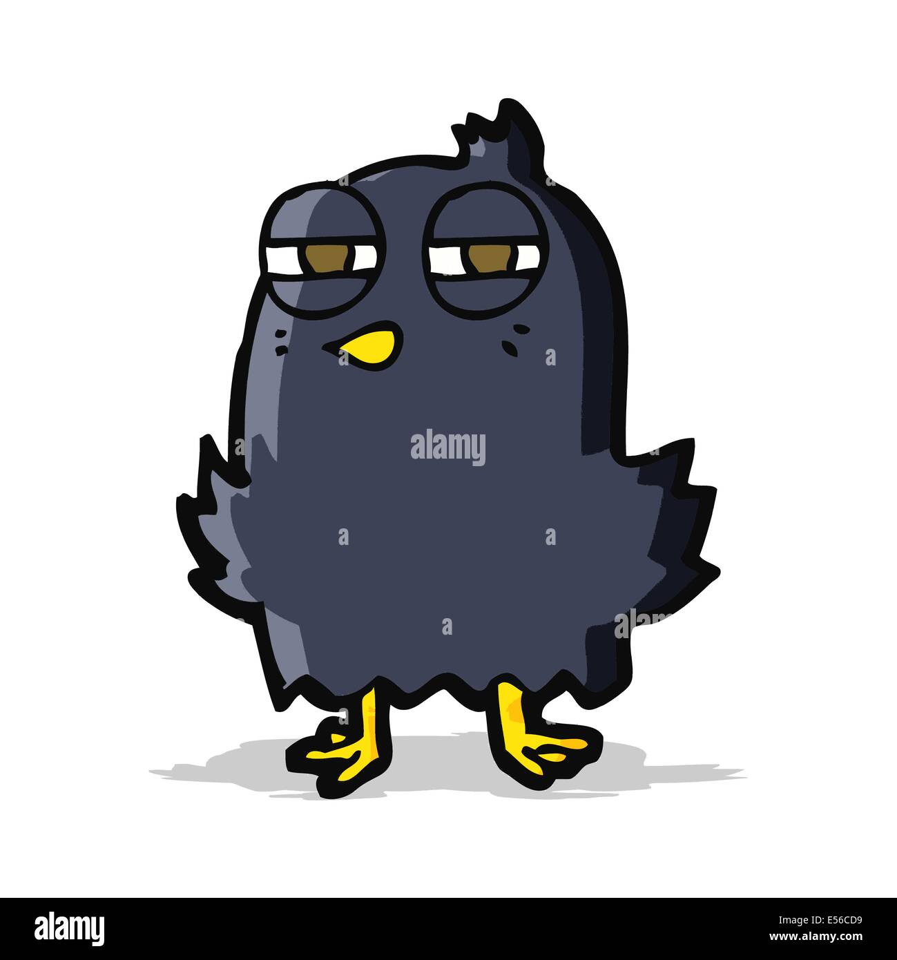 funny cartoon bird Stock Vector Image & Art - Alamy