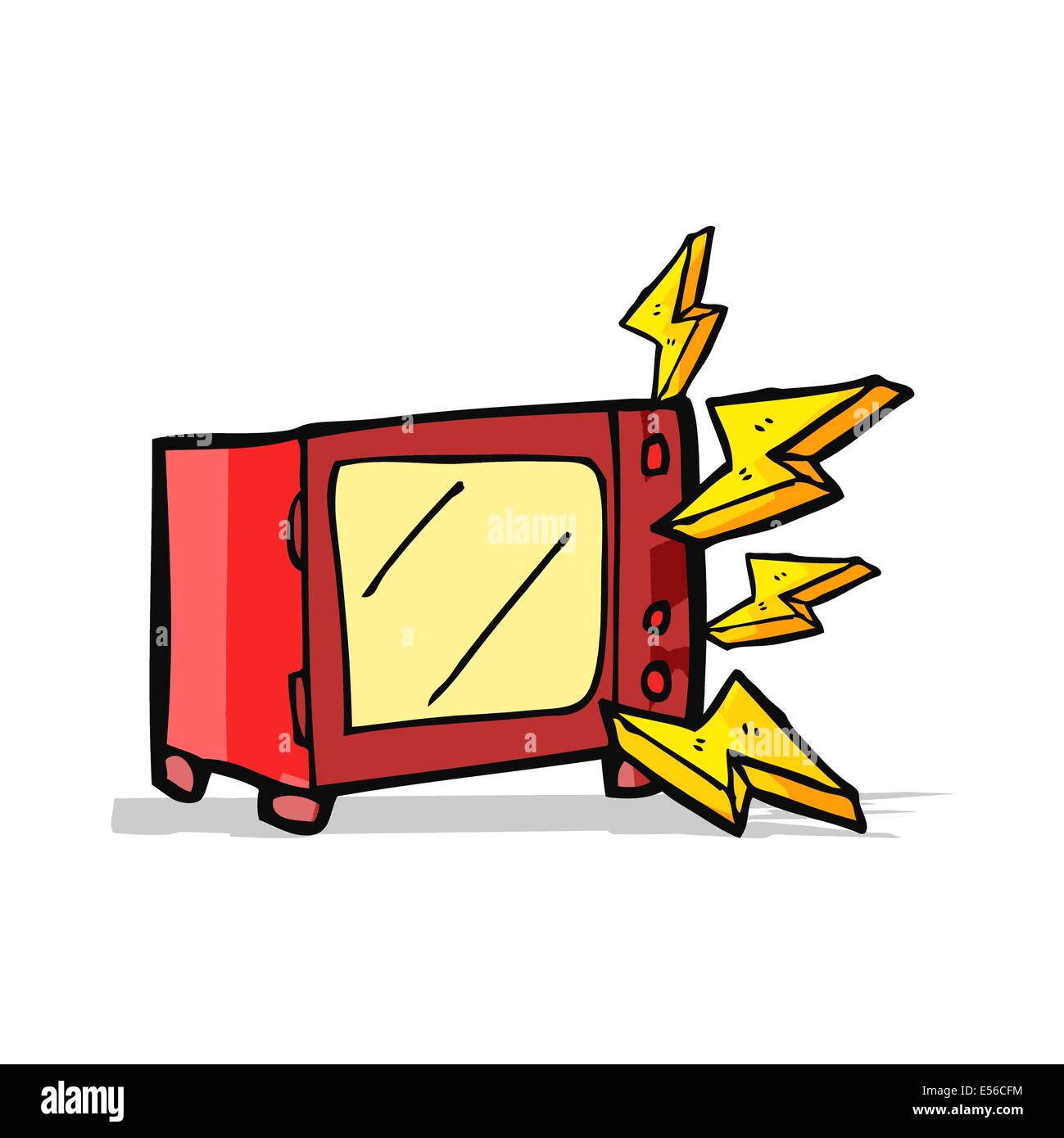 Cartoon microwave hi-res stock photography and images - Alamy