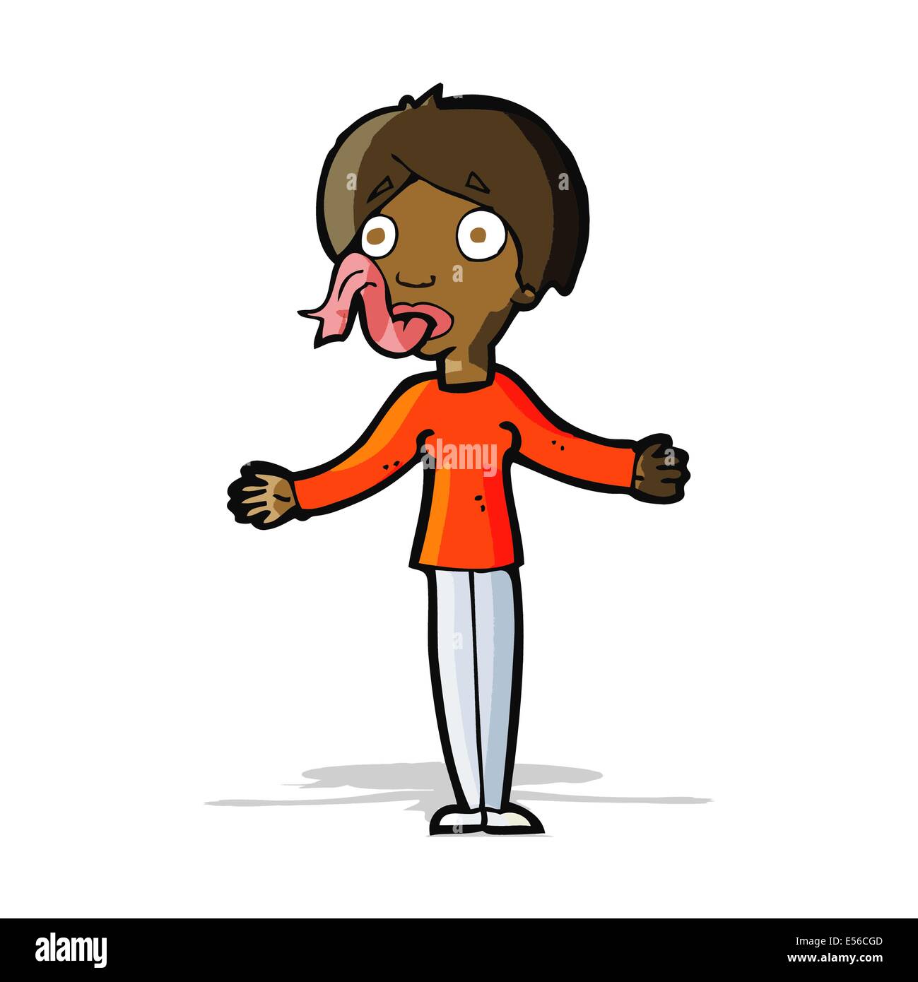 cartoon woman telling lies Stock Vector Image & Art - Alamy